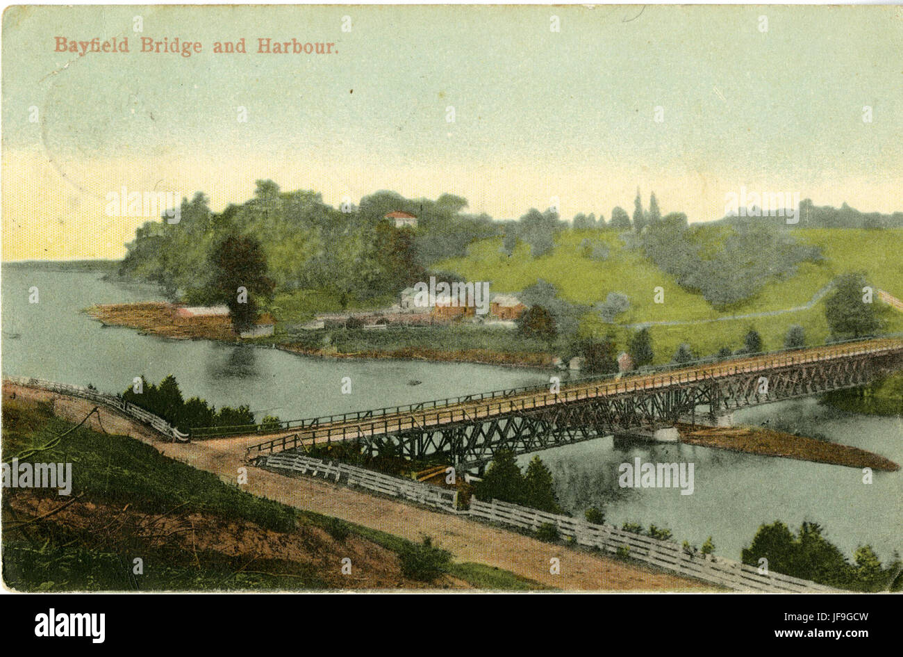 Bayfield Bridge and Harbour, 1909 - A piece of American history ...