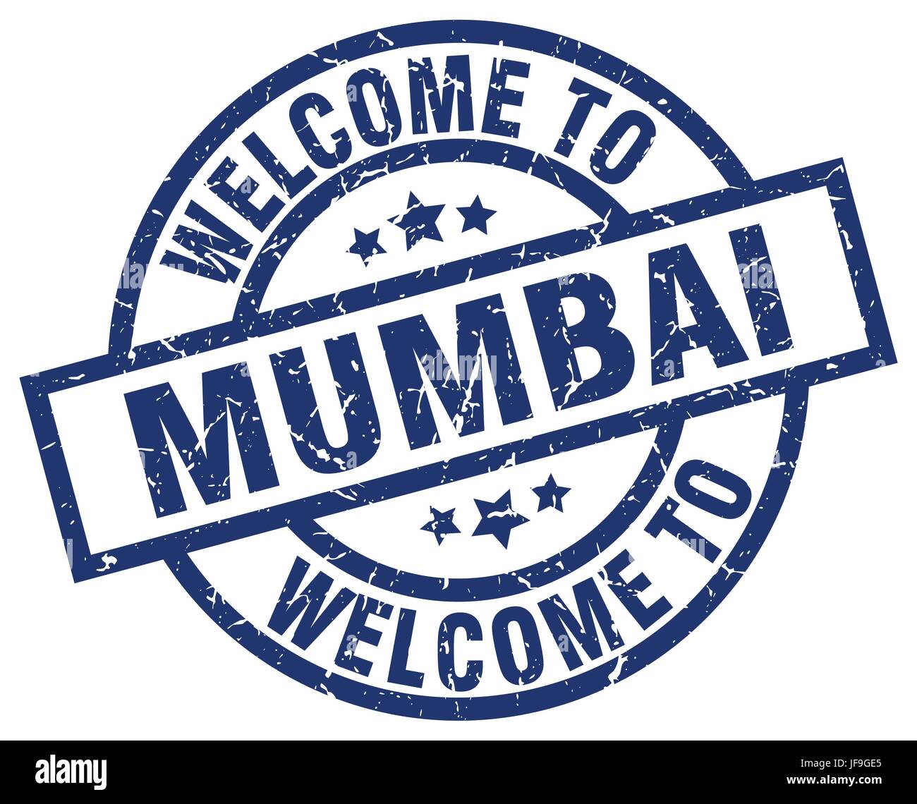 welcome to Mumbai blue stamp Stock Vector Image & Art - Alamy