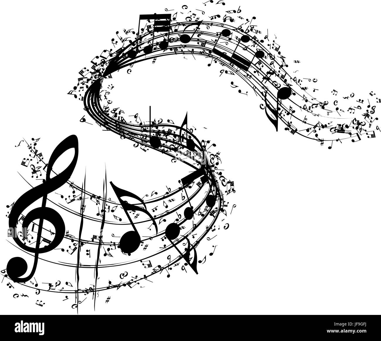 Musical formation Stock Vector Images - Alamy