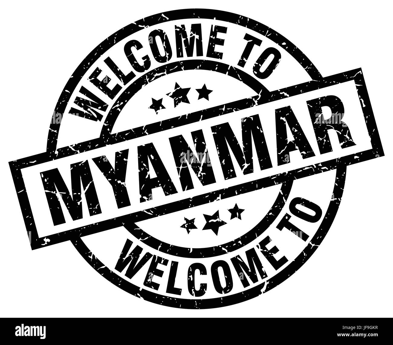 Welcome to myanmar Stock Vector Images - Alamy