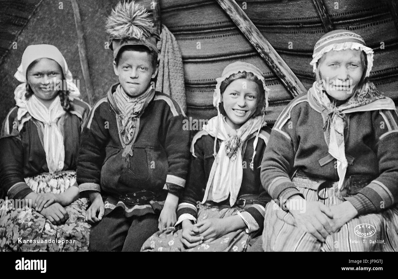 Sami people in Karesuando (Gárasavvon), Lappland, Sweden 32378102066 o ...