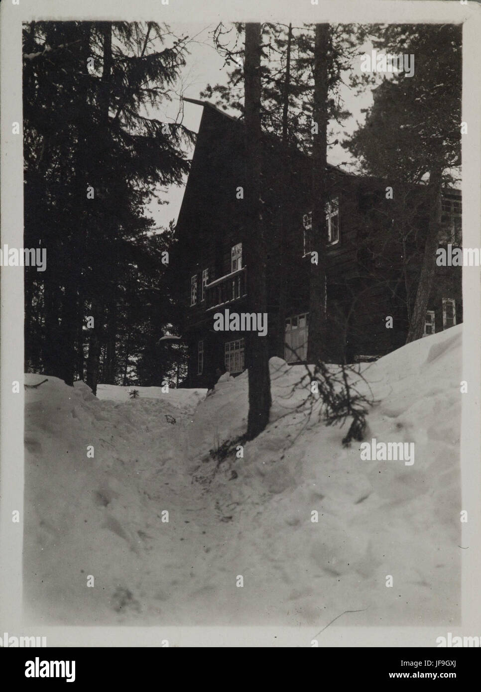 A striking winter photograph of the Kalela building, showcasing its ...