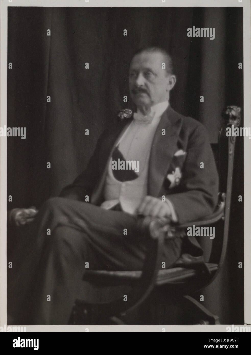 A portrait of Carl Gustaf Mannerheim, used as a reference for the ...