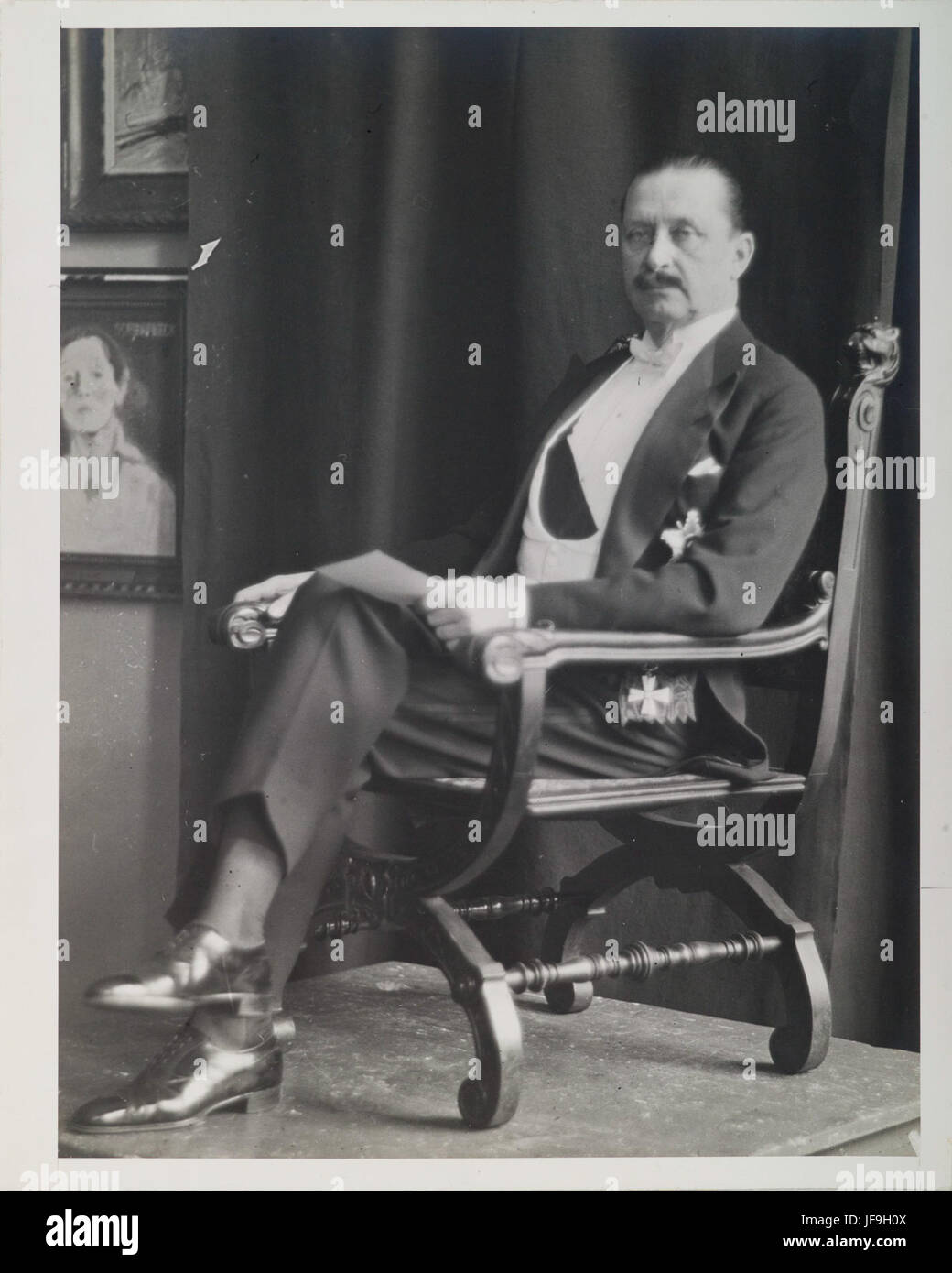 Photographic Study of Carl Gustaf Mannerheim: A National Hero Stock ...