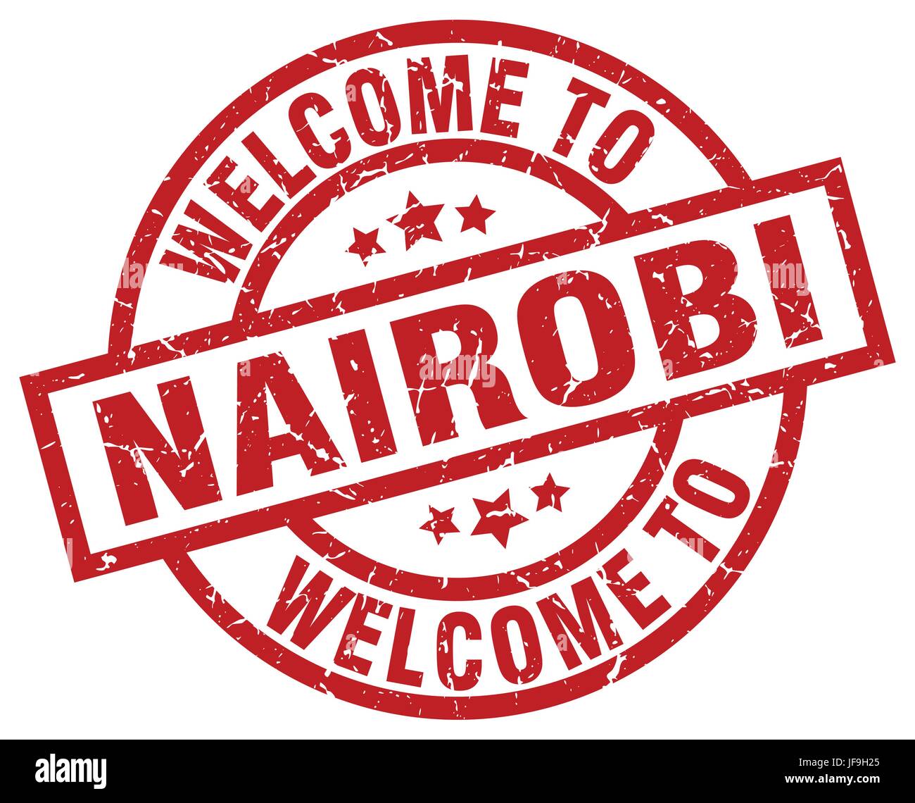 welcome to Nairobi red stamp Stock Vector Image & Art - Alamy