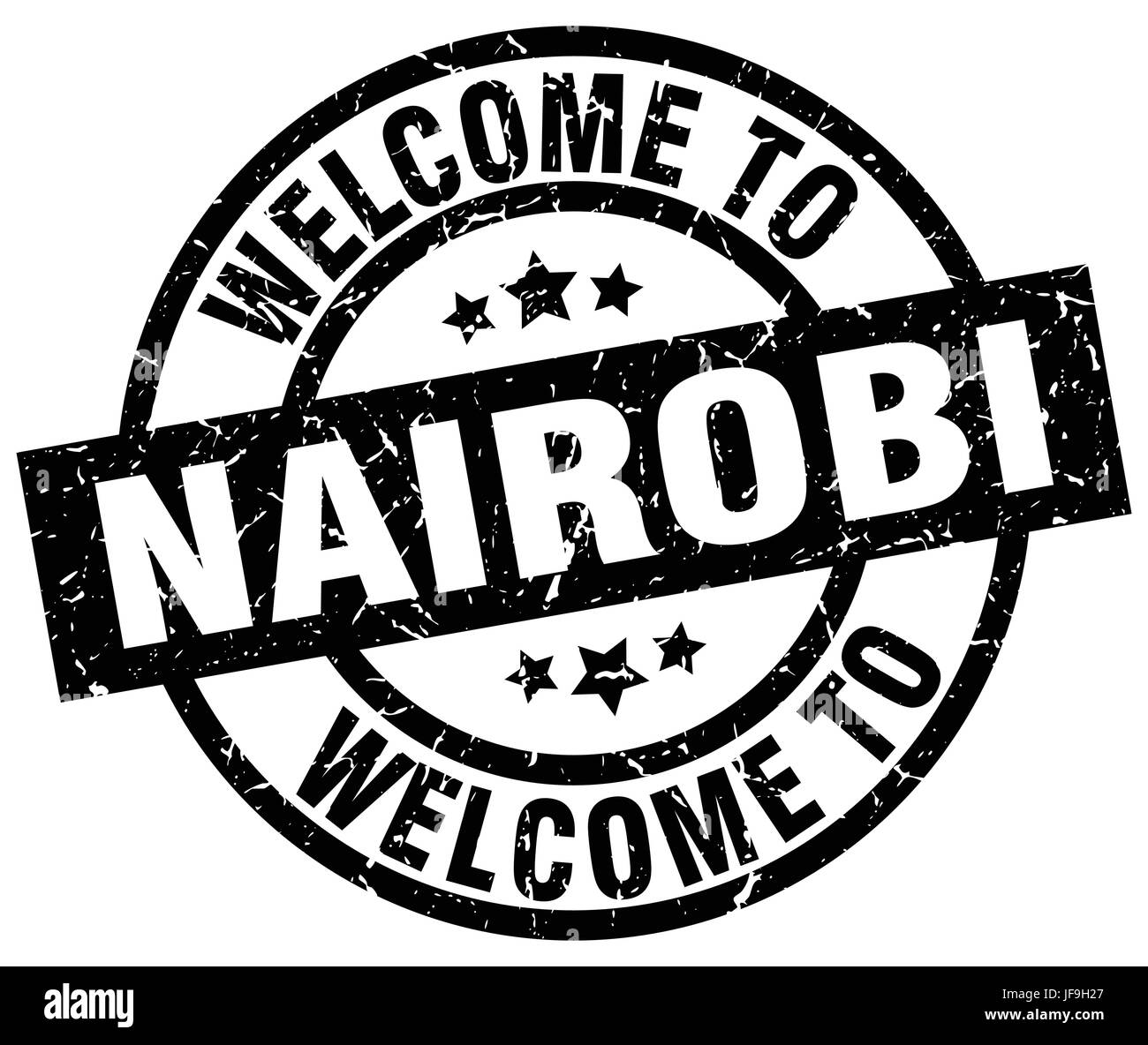 welcome to Nairobi black stamp Stock Vector Image & Art - Alamy