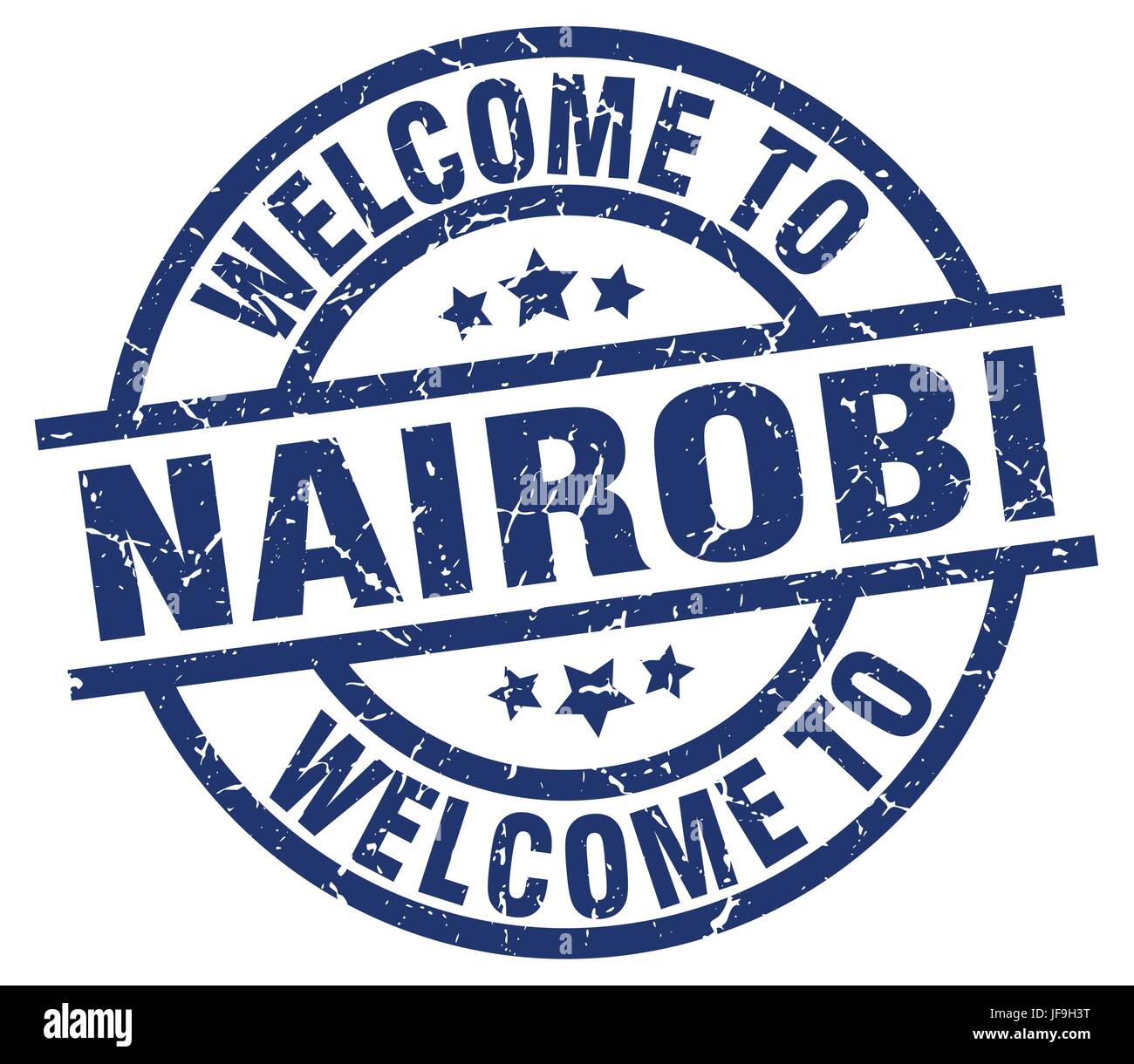 Nairobi blue isolated Stock Vector Images - Alamy
