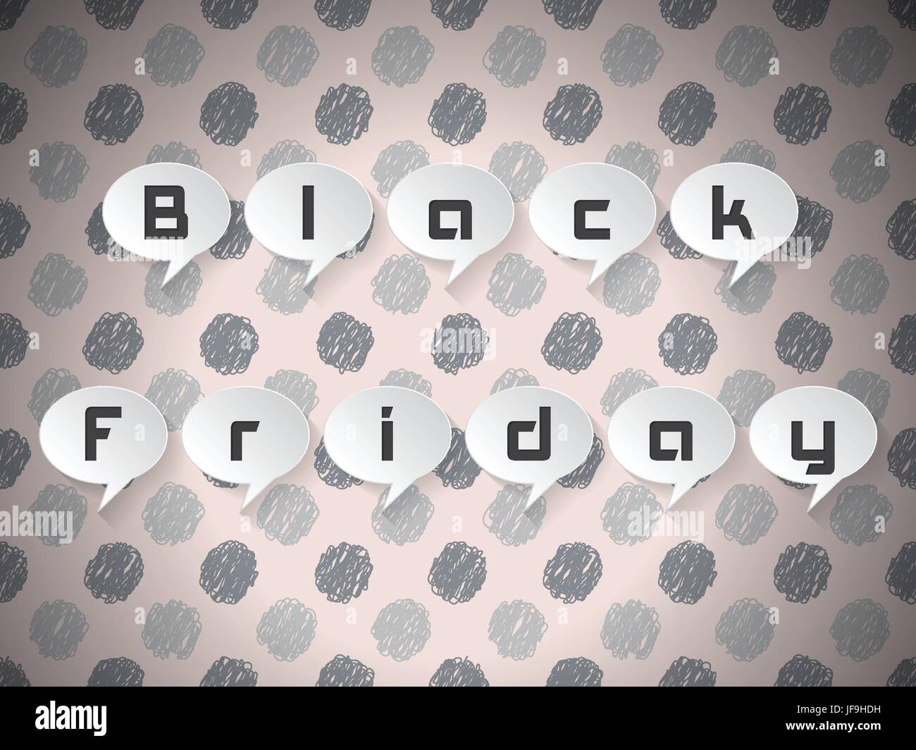 Black Friday text on speech bubbles Stock Vector Image & Art - Alamy