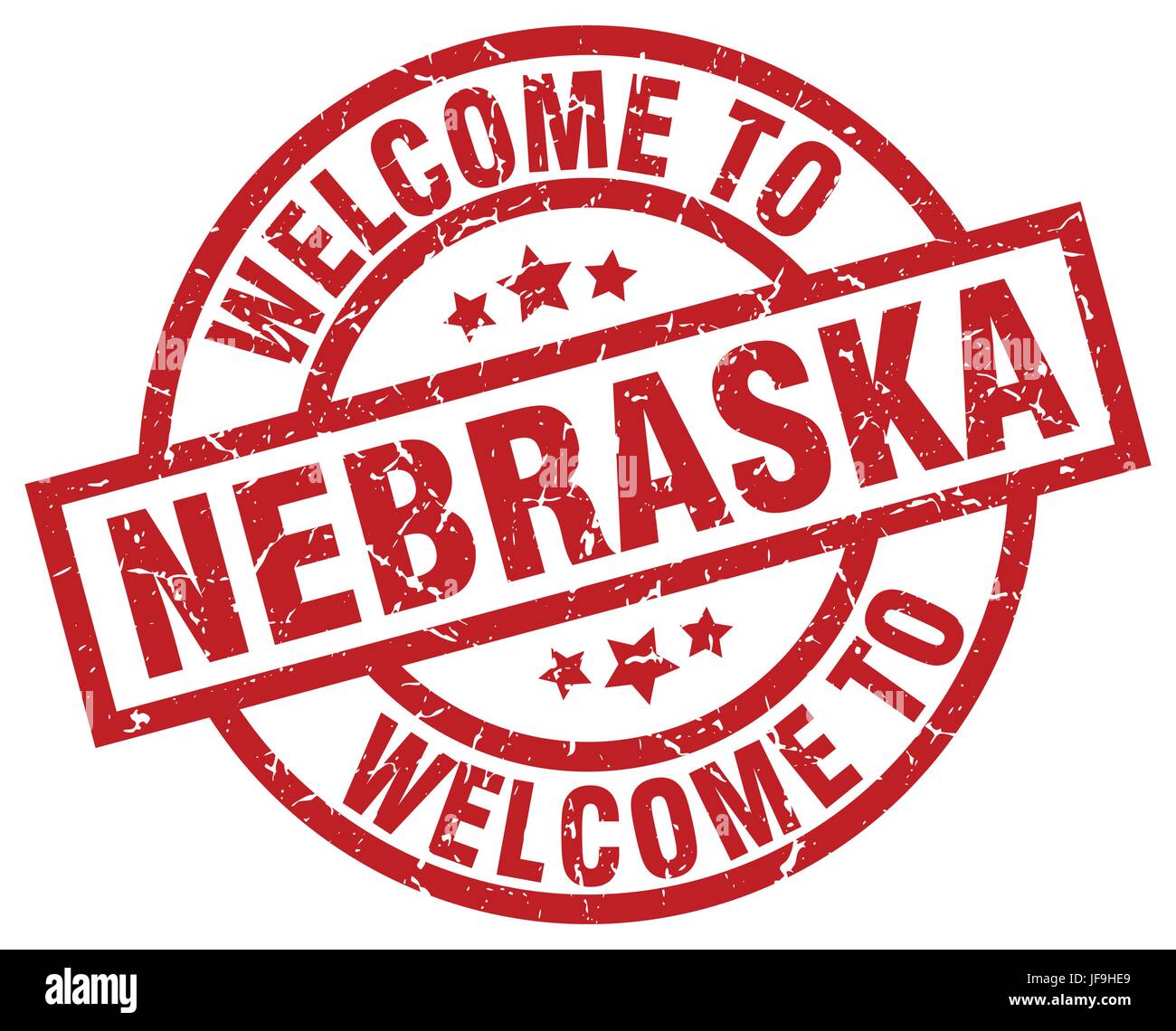 welcome to Nebraska red stamp Stock Vector Image & Art - Alamy