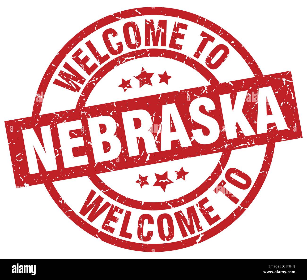 Welcome to nebraska Stock Vector Images - Alamy