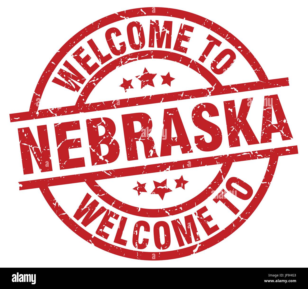 welcome to Nebraska red stamp Stock Vector Image & Art - Alamy