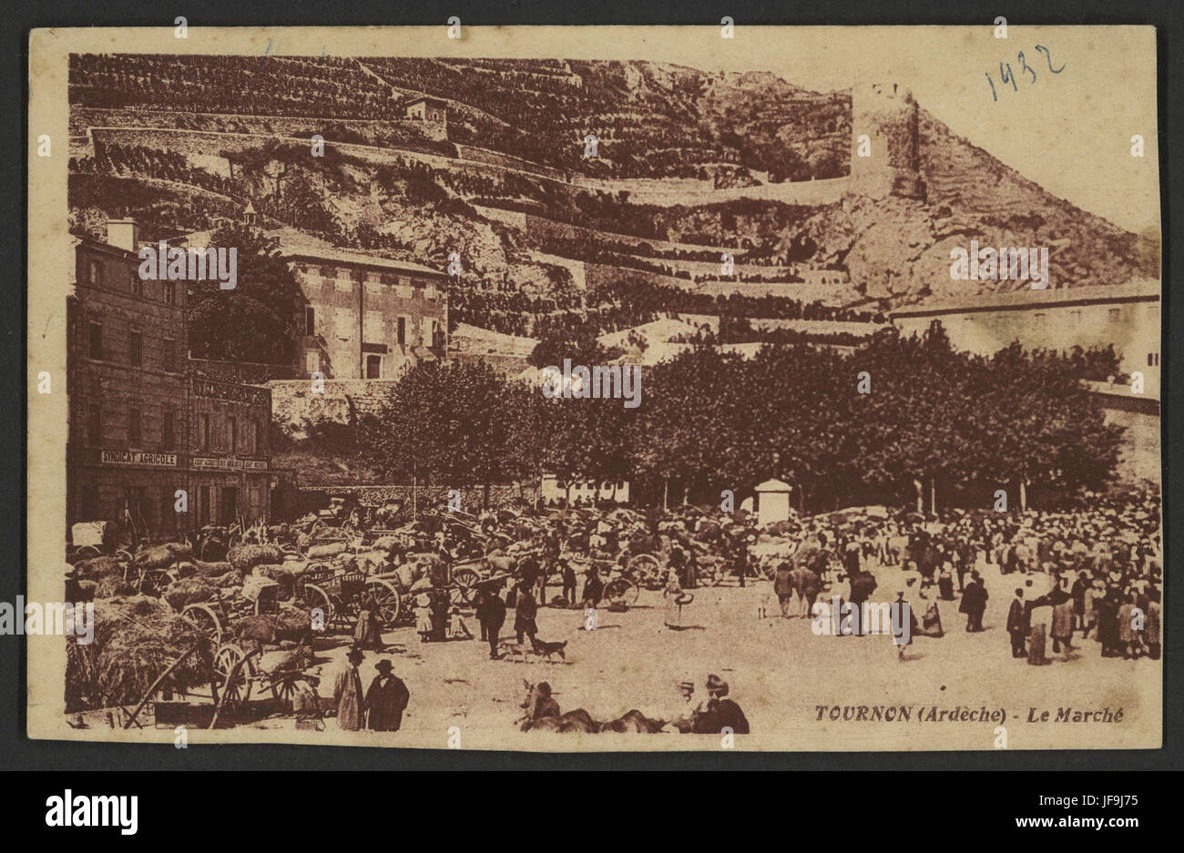 Map of ardeche hi-res stock photography and images - Alamy