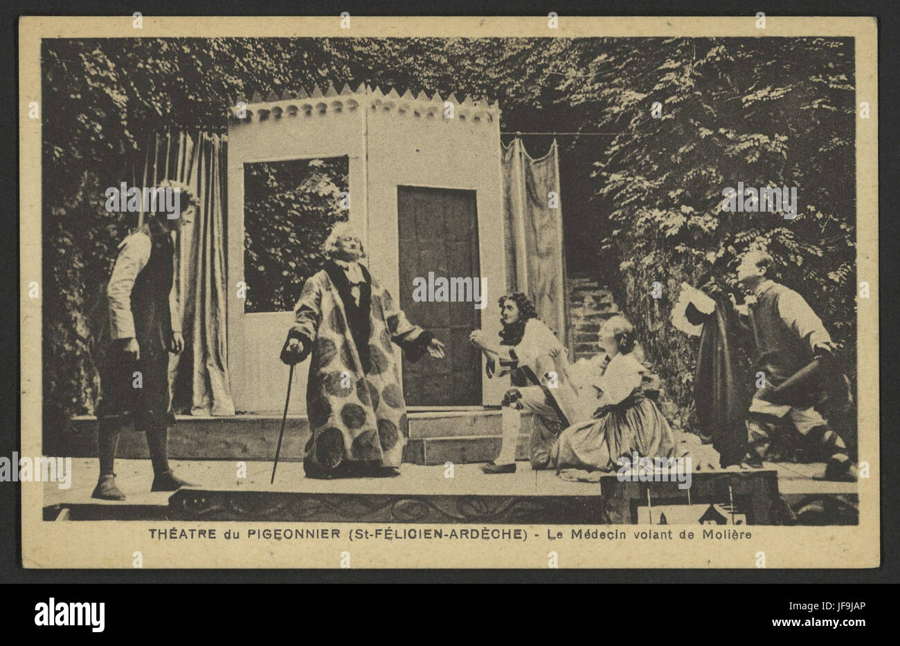 A scene from 'Le Médecin volant' (The Flying Doctor), a comedic play by ...