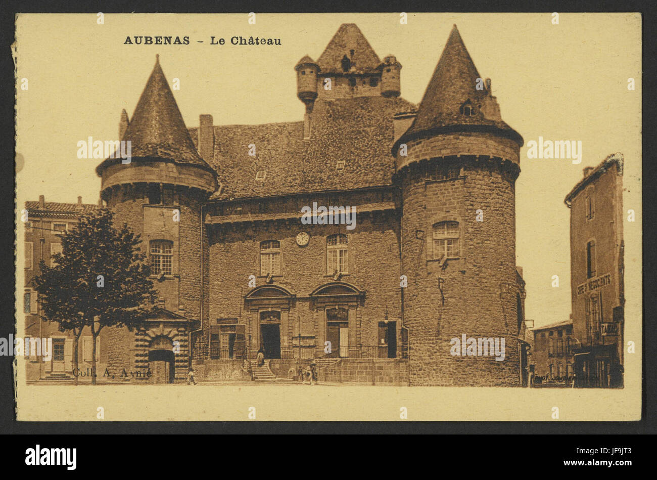 Aubenas Château, a magnificent castle in the heart of Aubenas, rich in ...