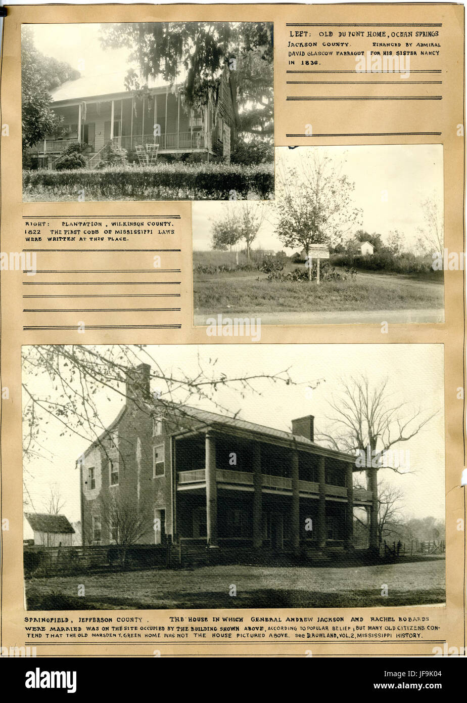 Pictorial History of South Mississippi Stock Photo - Alamy