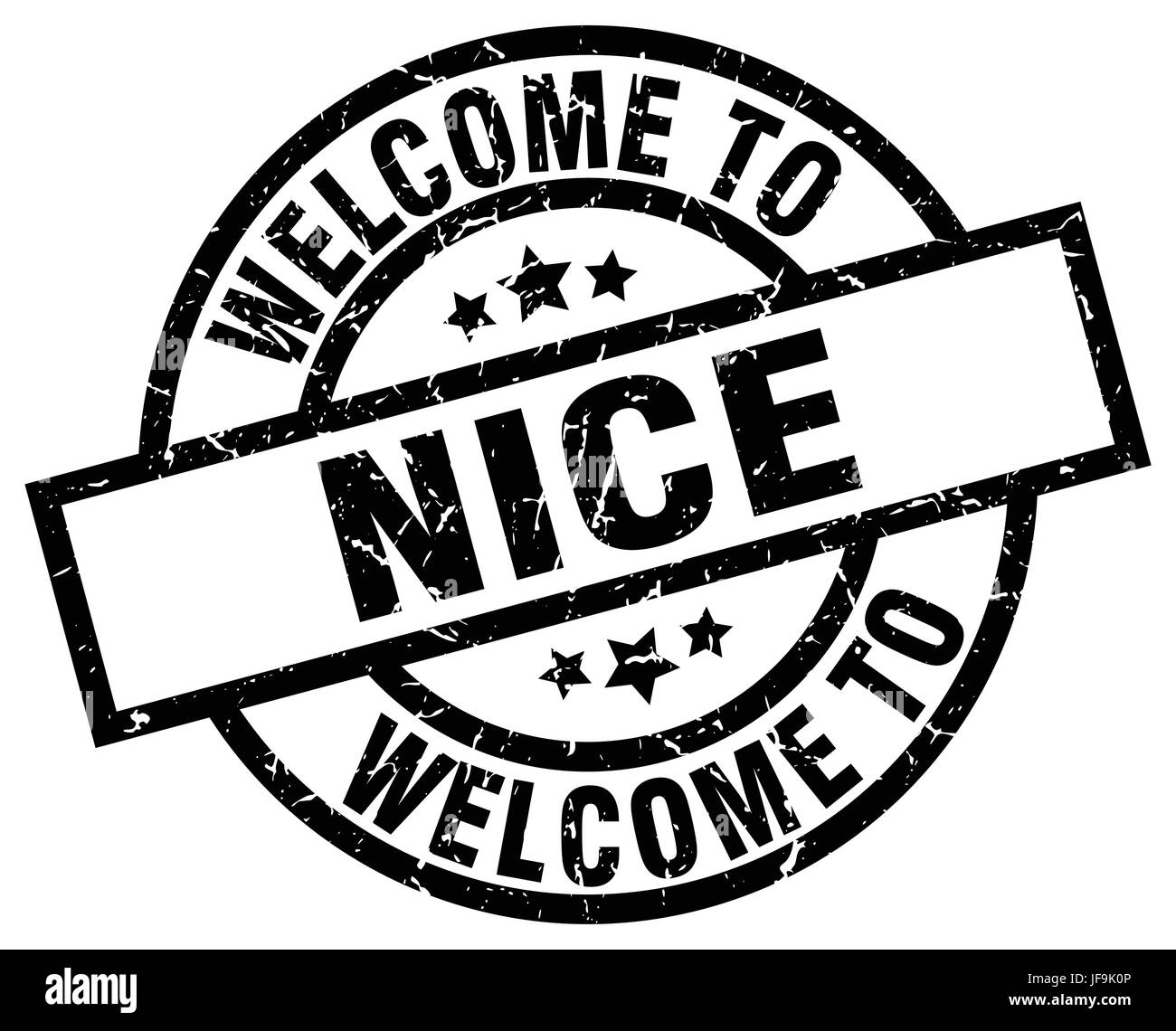 Nice stamp Black and White Stock Photos & Images - Alamy