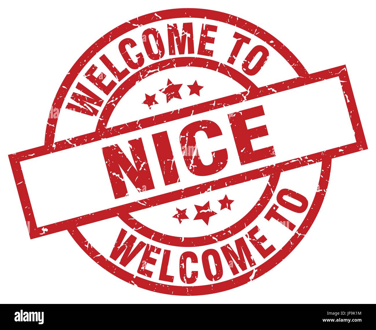 welcome to Nice red stamp Stock Vector Image & Art - Alamy