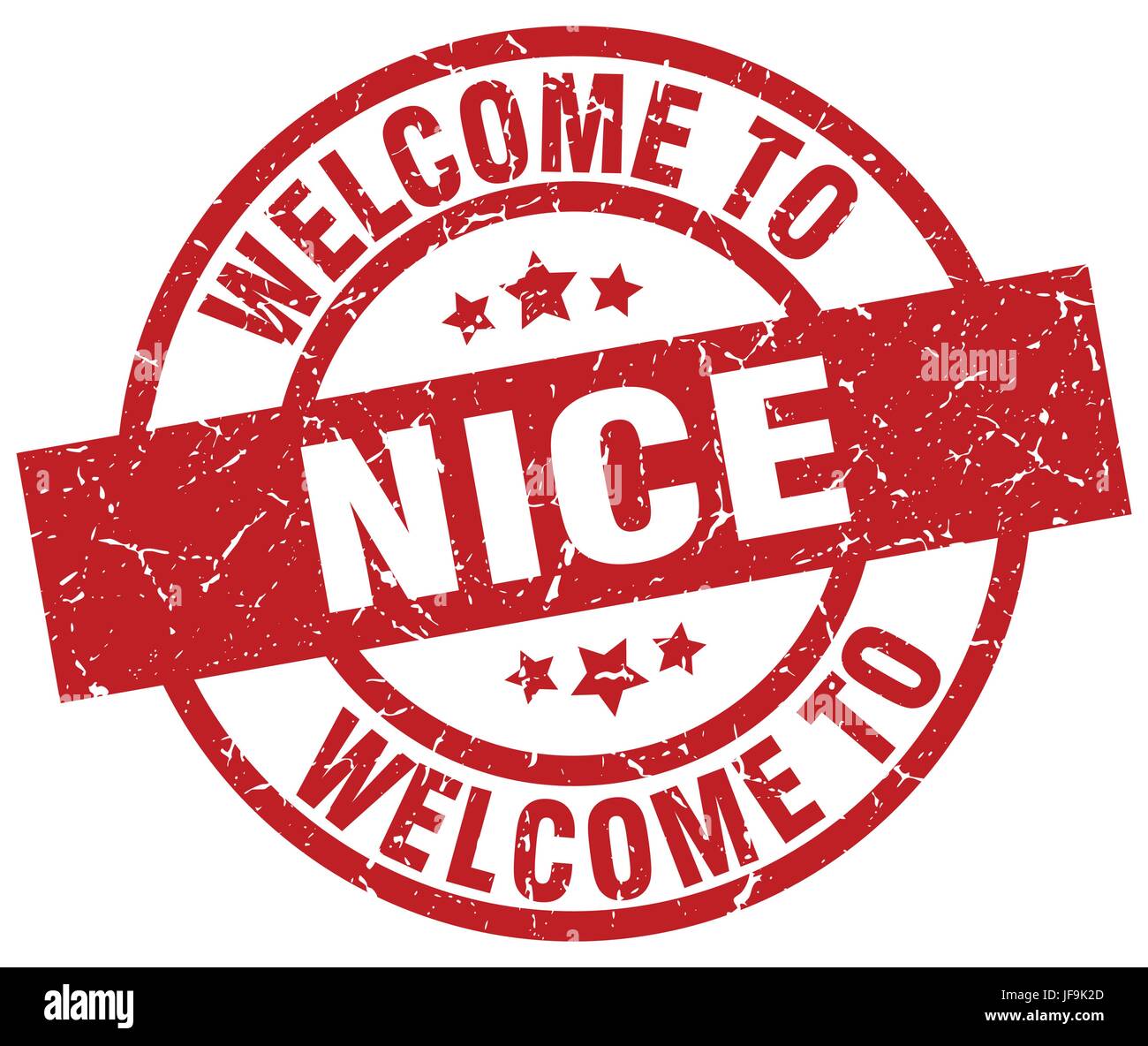 welcome to Nice red stamp Stock Vector Image & Art - Alamy