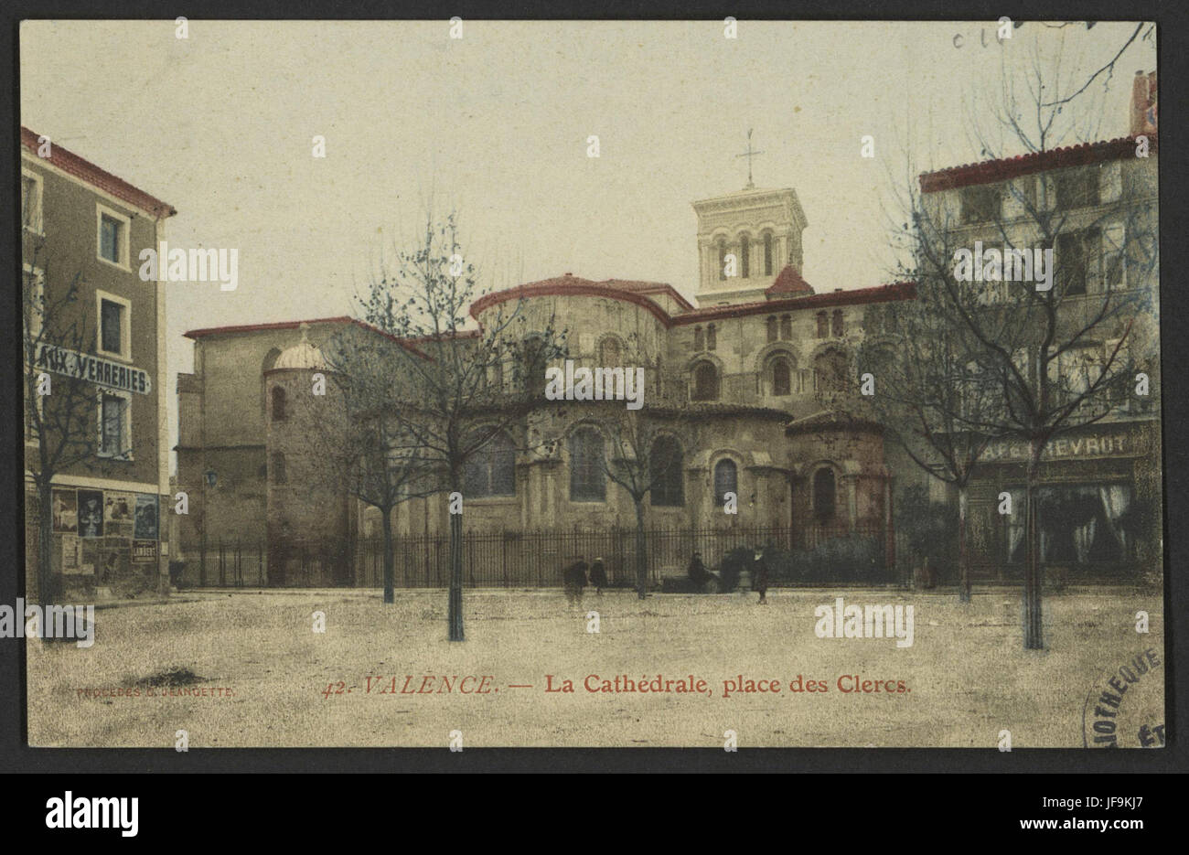 The stunning Cathedral of Valence in France, located in the Place des ...
