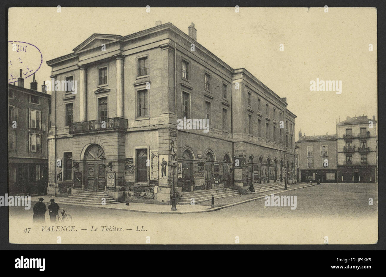 Valence - Le Th‚ƒtre Stock Photo - Alamy