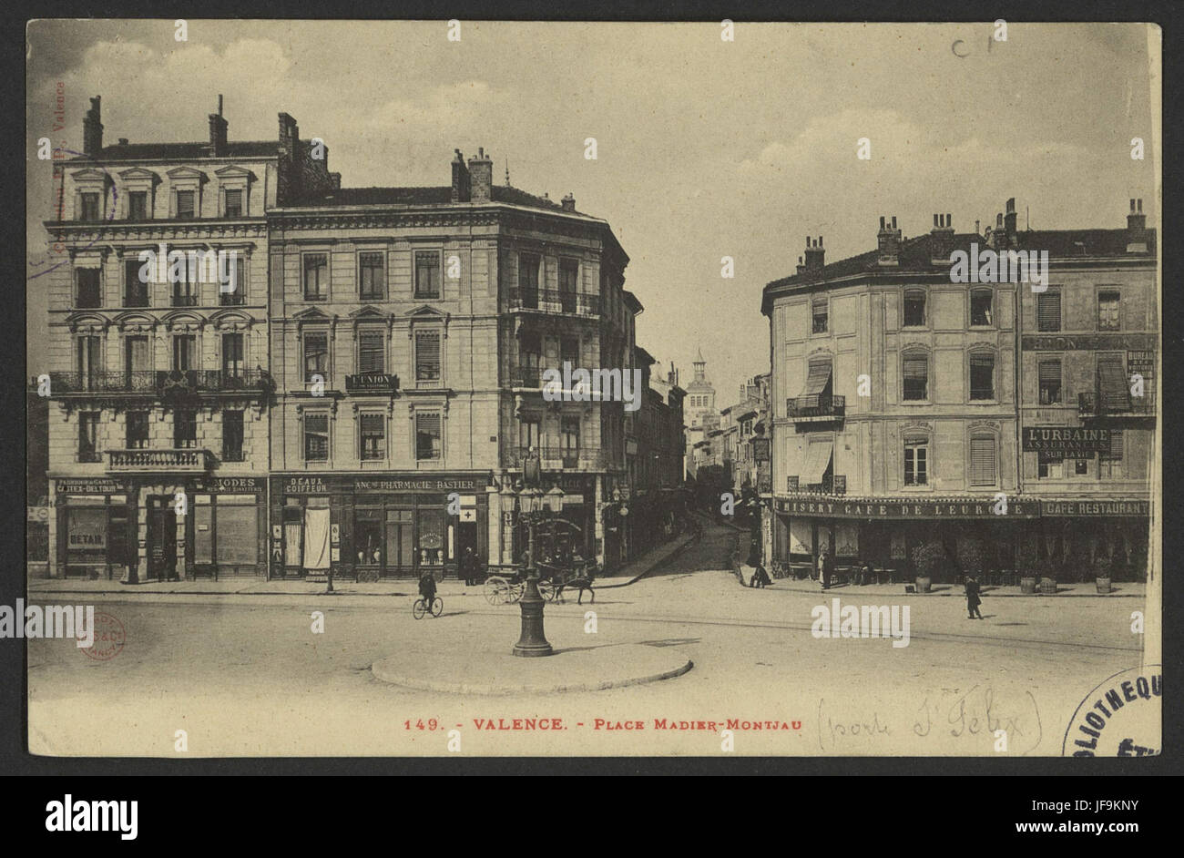 The Place Madier Montjau in Valence, France, blends commerce with ...