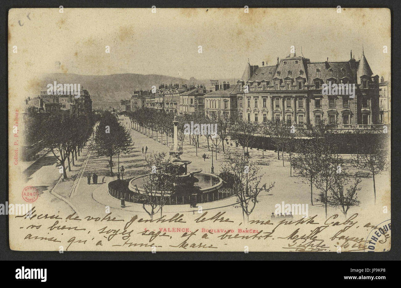 Boulevard Bancel, Valence, France, street photography, urban landmarks ...