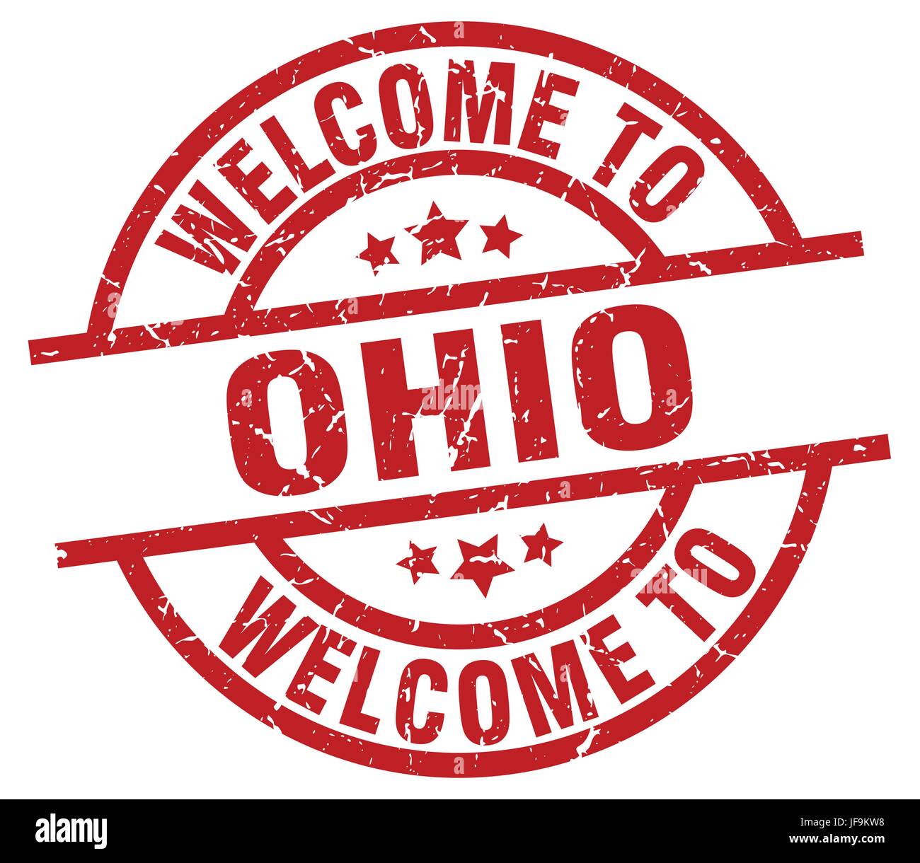 welcome to Ohio red stamp Stock Vector Image & Art - Alamy