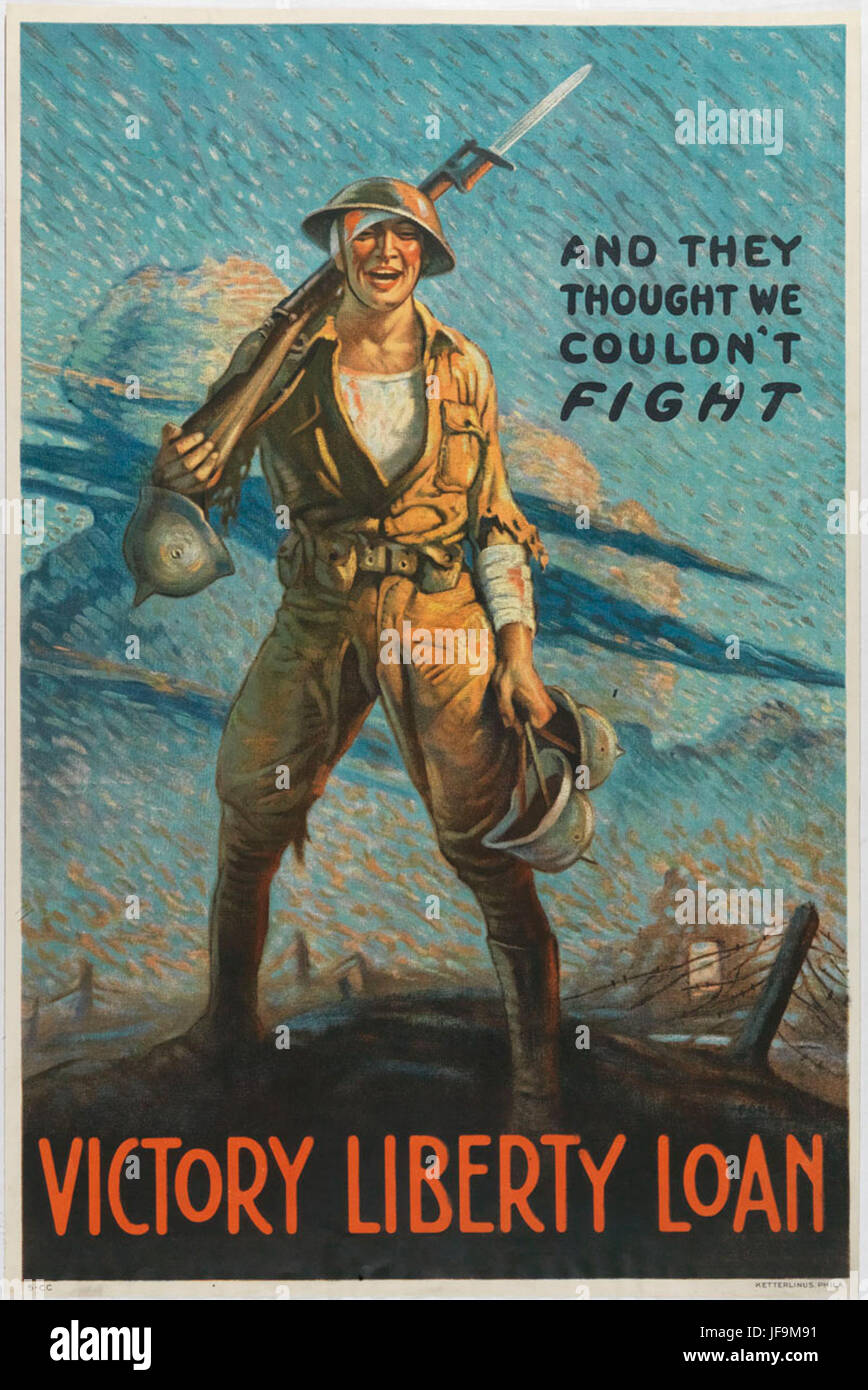 A powerful image related to the World War I era, possibly a piece of ...