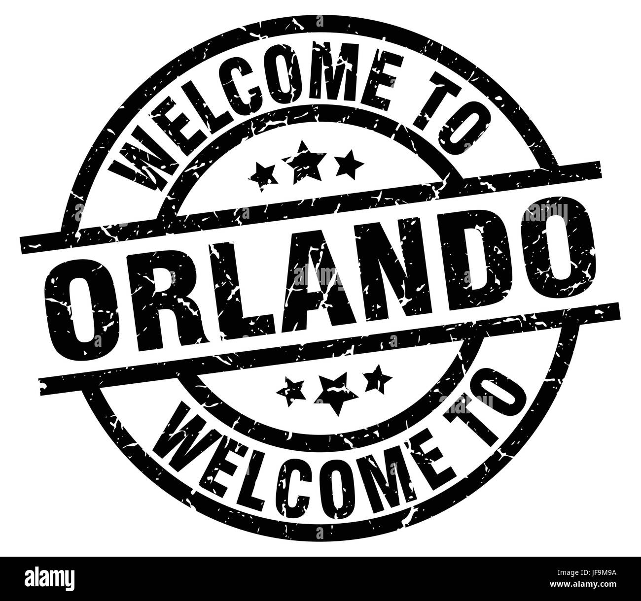 welcome to Orlando black stamp Stock Vector Image & Art - Alamy