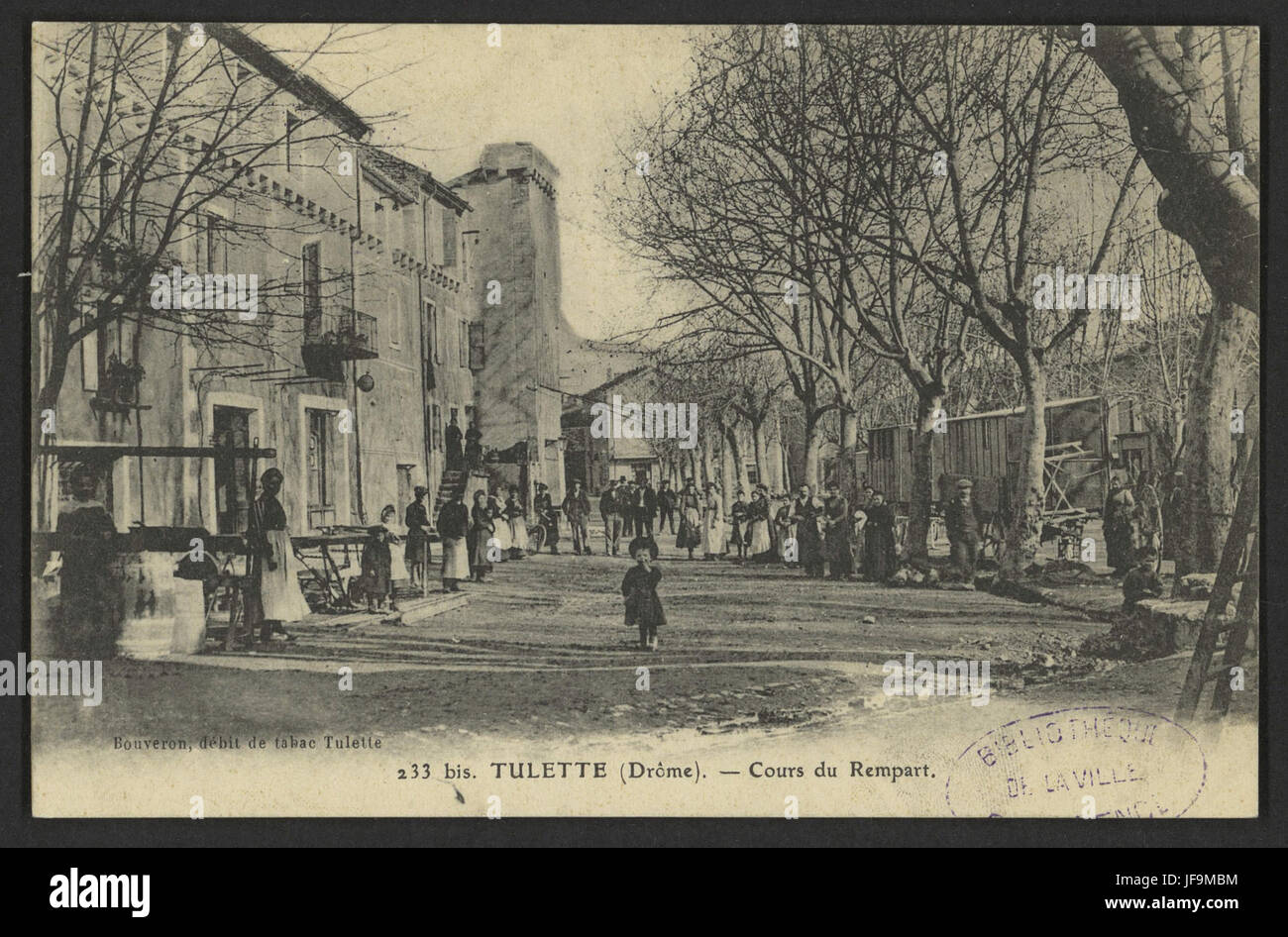A photograph of Cours du Rempart in Tulette, Drôme, France, showcasing ...