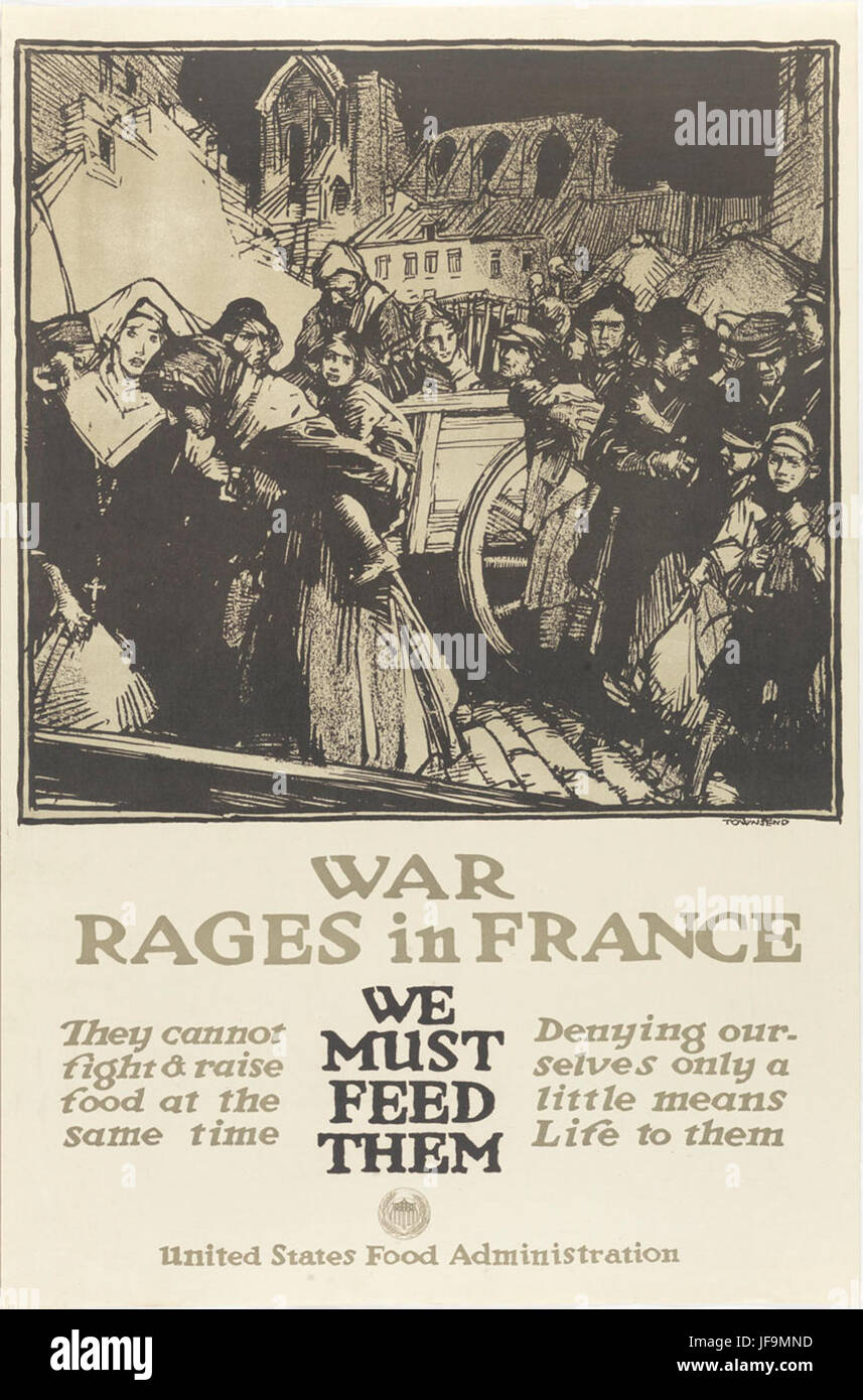 A striking image from 1917 during World War I, depicting the ...