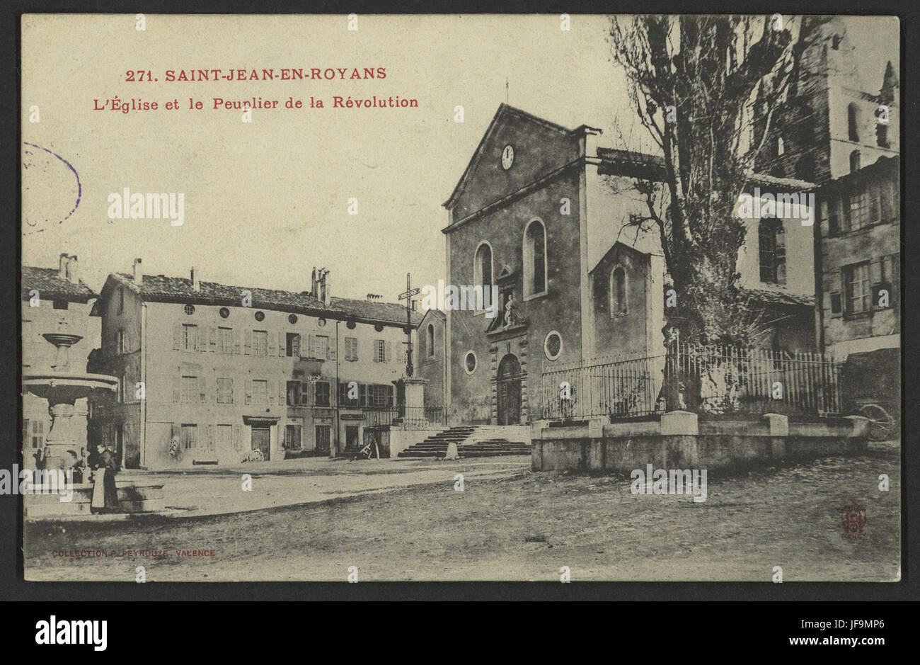Saint-Jean-en-Royans Church and the Poplar Tree of the Revolution - A ...