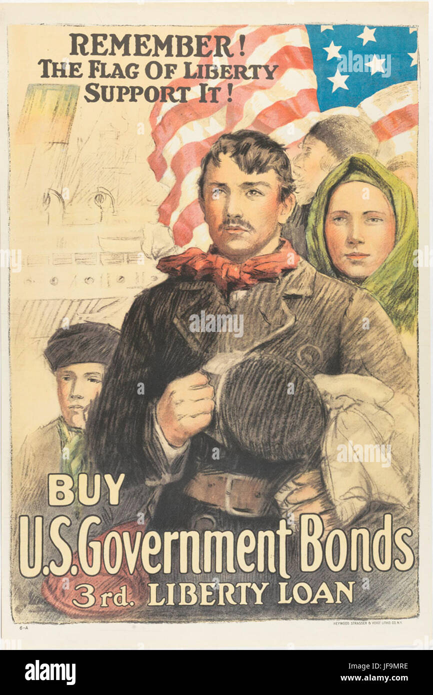 Liberty loan flag hi-res stock photography and images - Alamy