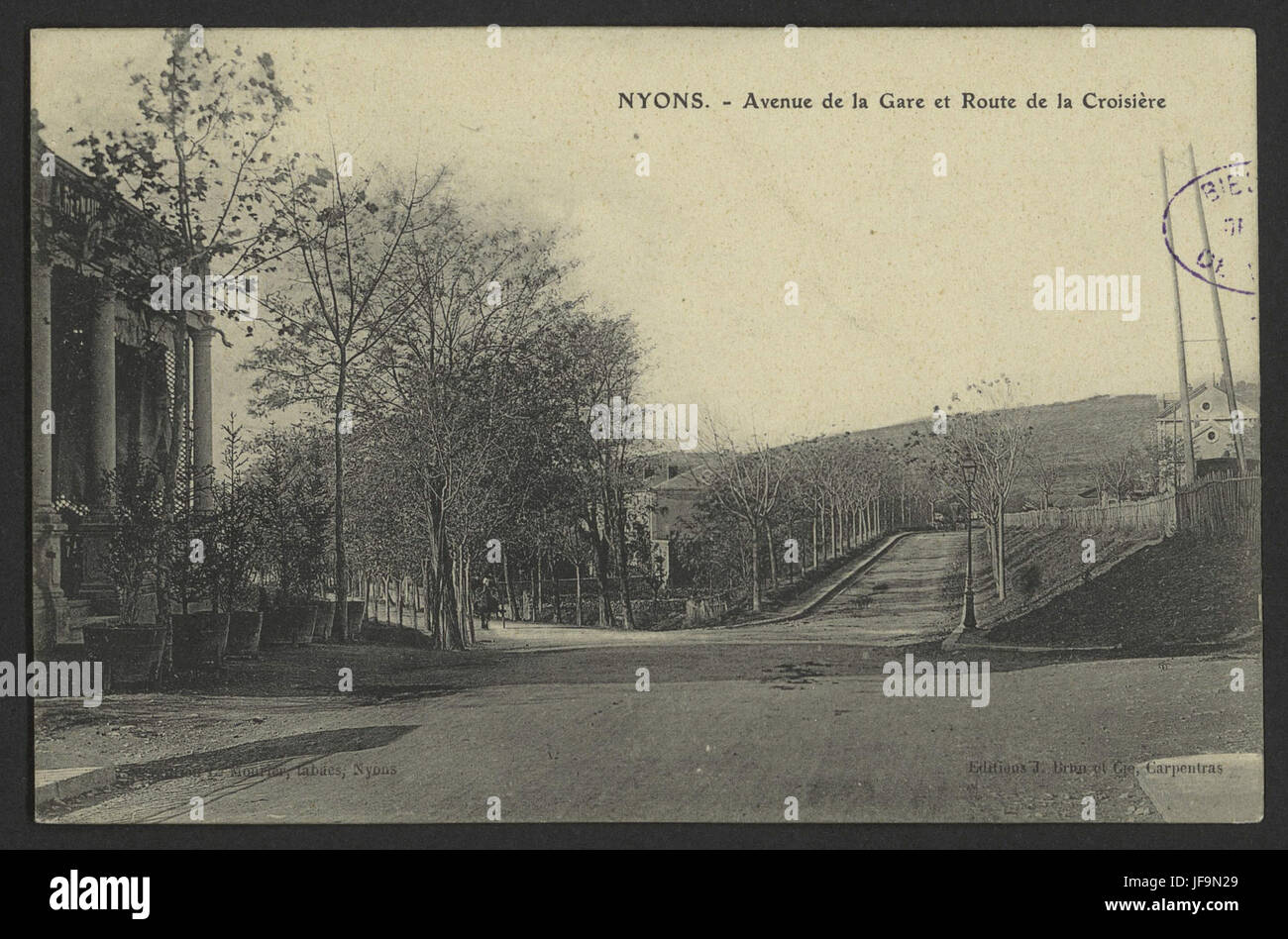 Map of nyons hi-res stock photography and images - Alamy