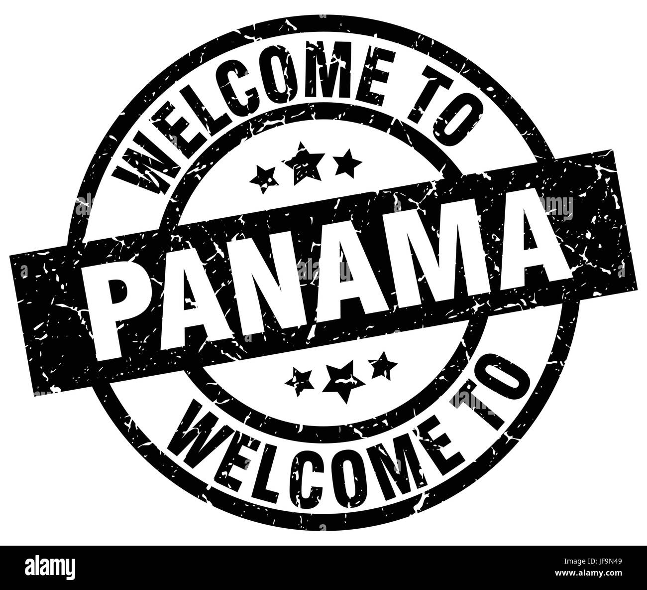 welcome to Panama black stamp Stock Vector Image & Art - Alamy