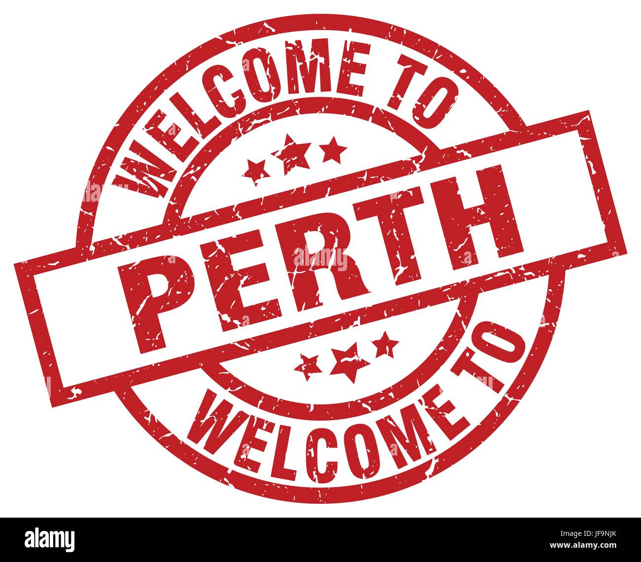 welcome to Perth red stamp Stock Vector Image & Art - Alamy