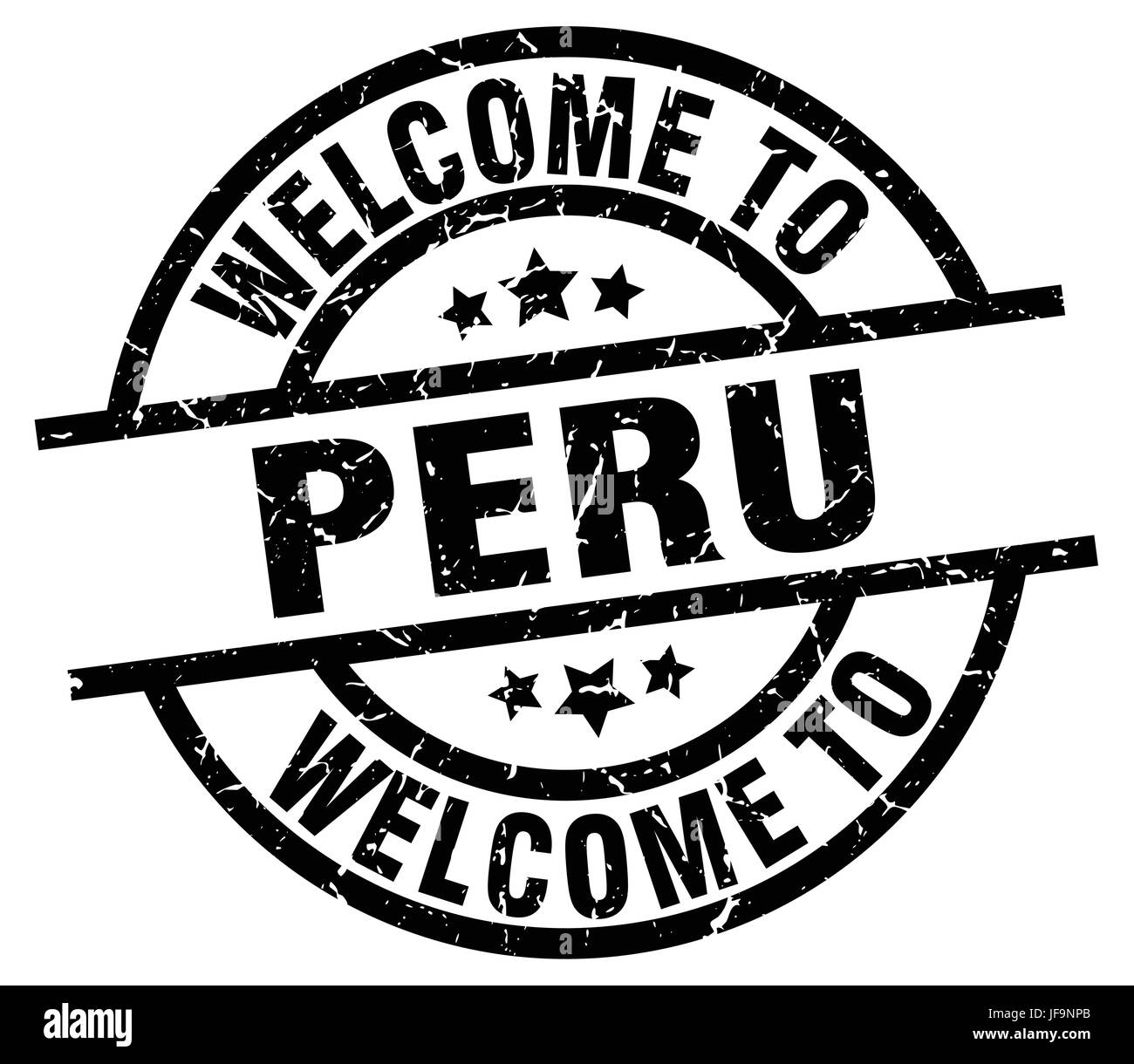 welcome to Peru black stamp Stock Vector Image & Art - Alamy