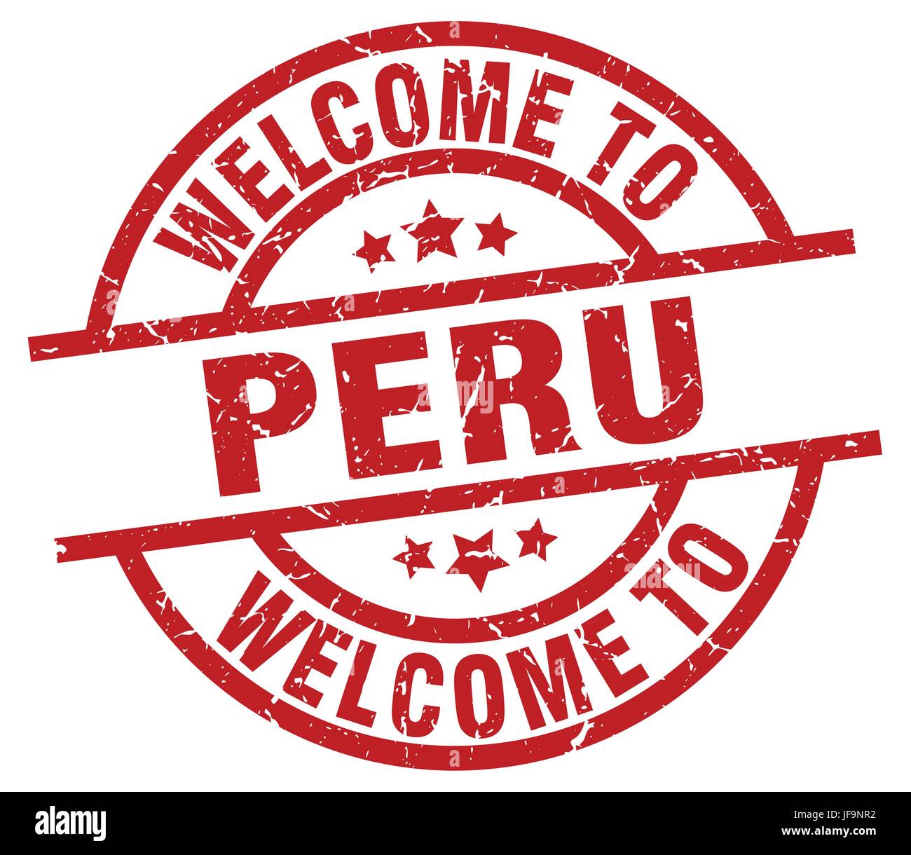 welcome to Peru red stamp Stock Vector Image & Art - Alamy