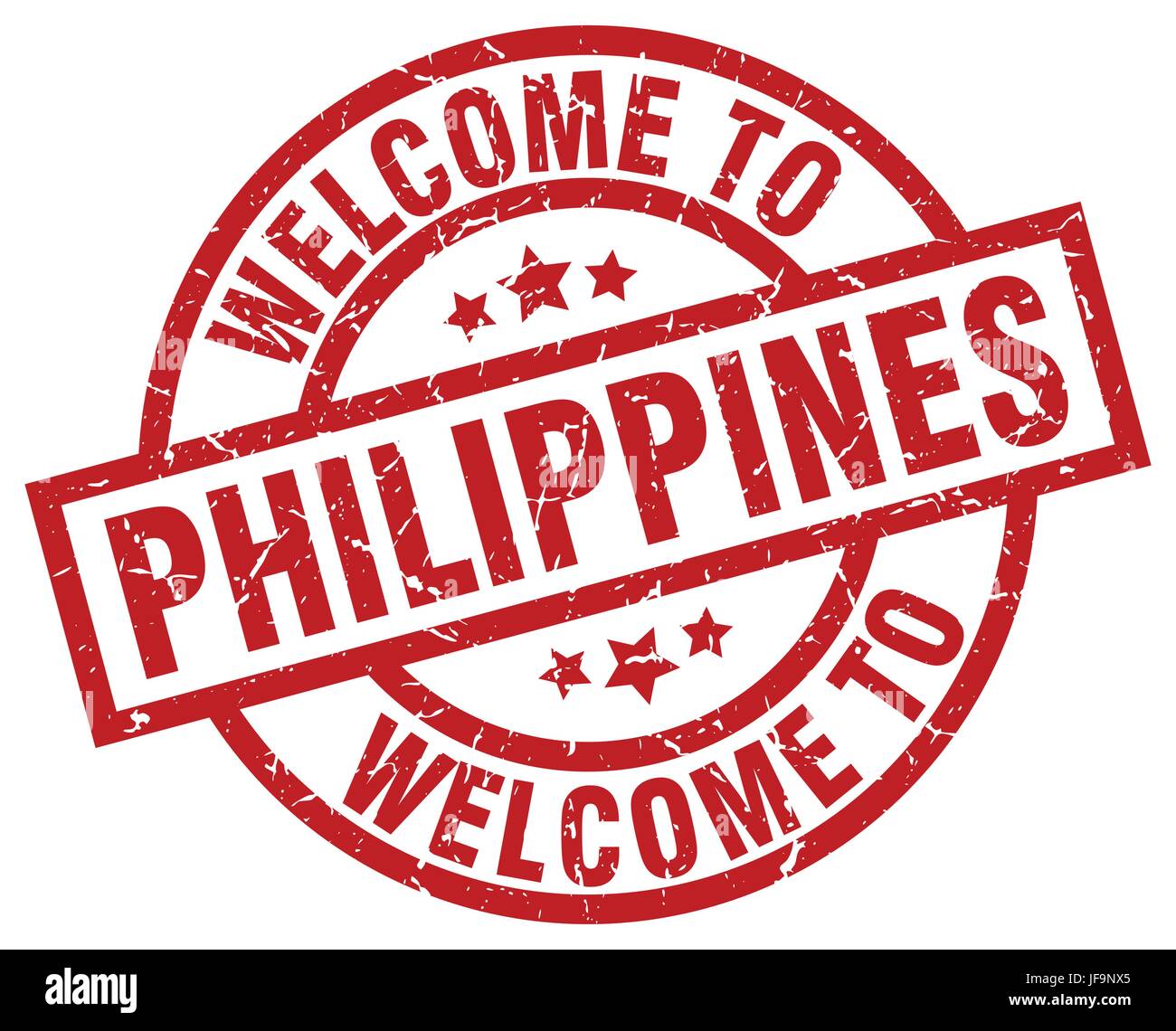 welcome to Philippines red stamp Stock Vector Image & Art - Alamy