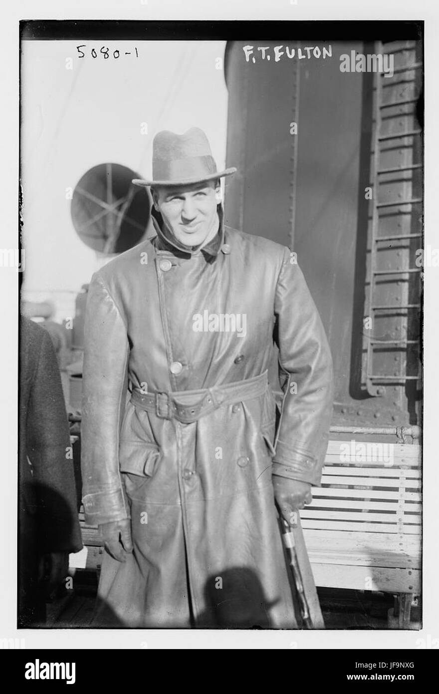 A historical photograph capturing FT Fulton, a moment of significance ...