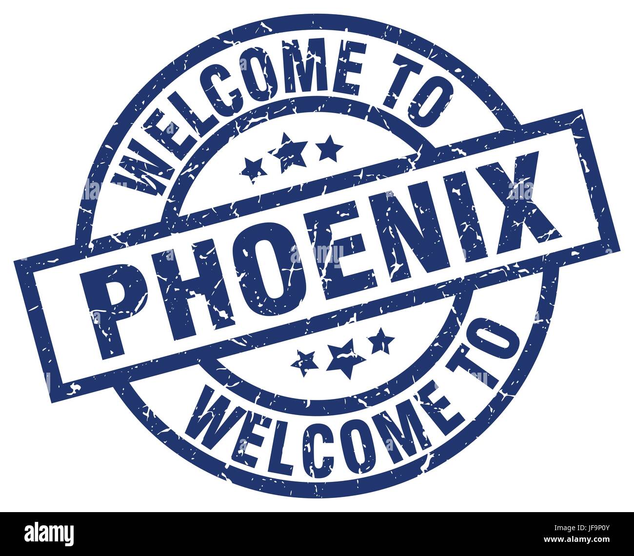 welcome to Phoenix blue stamp Stock Vector Image & Art - Alamy