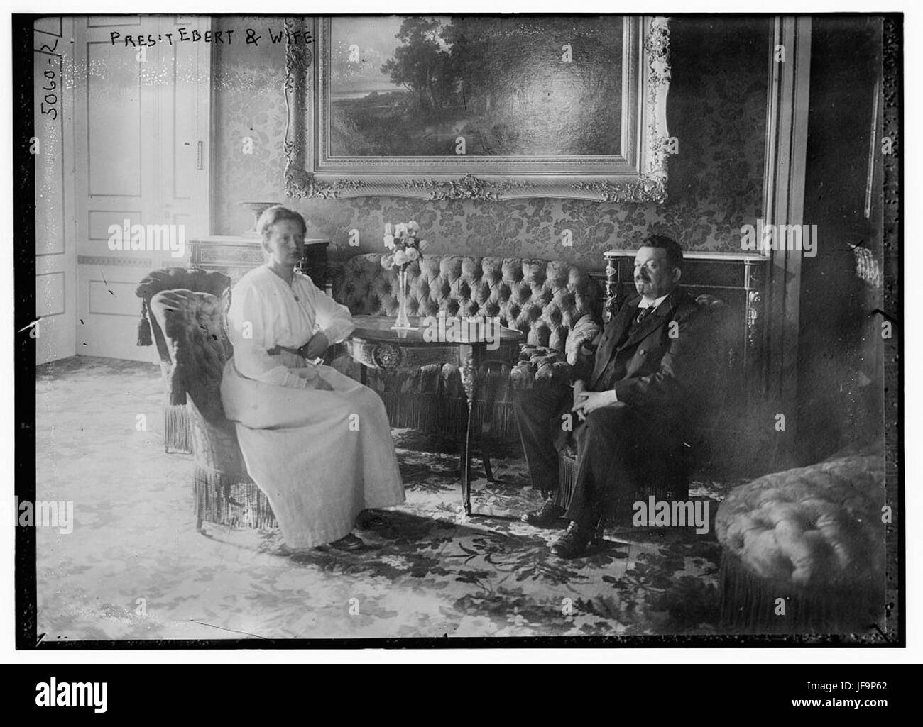 President Ebert and wife: A historical portrait of a couple from ...