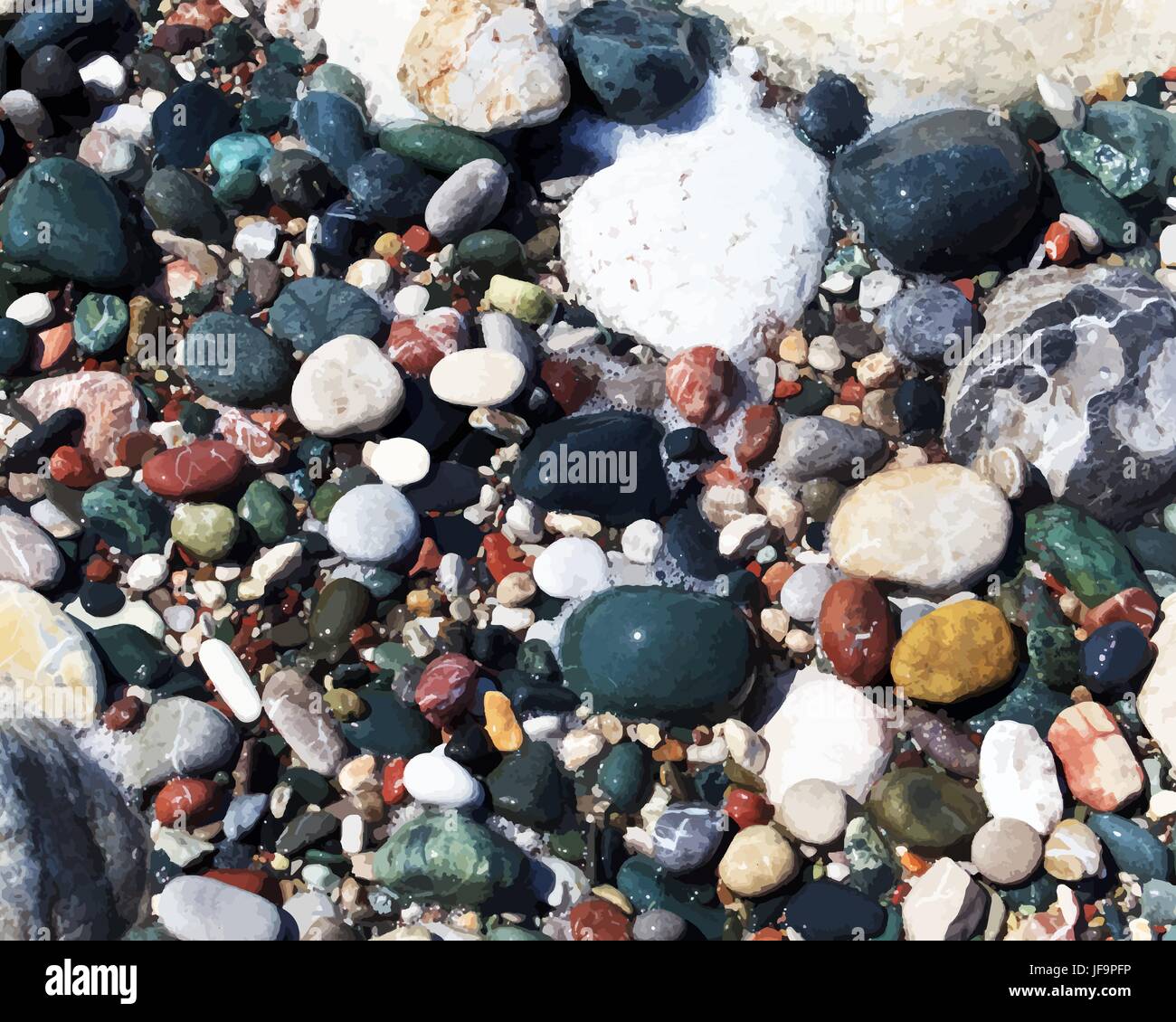 Seashore texture Stock Vector Images - Alamy
