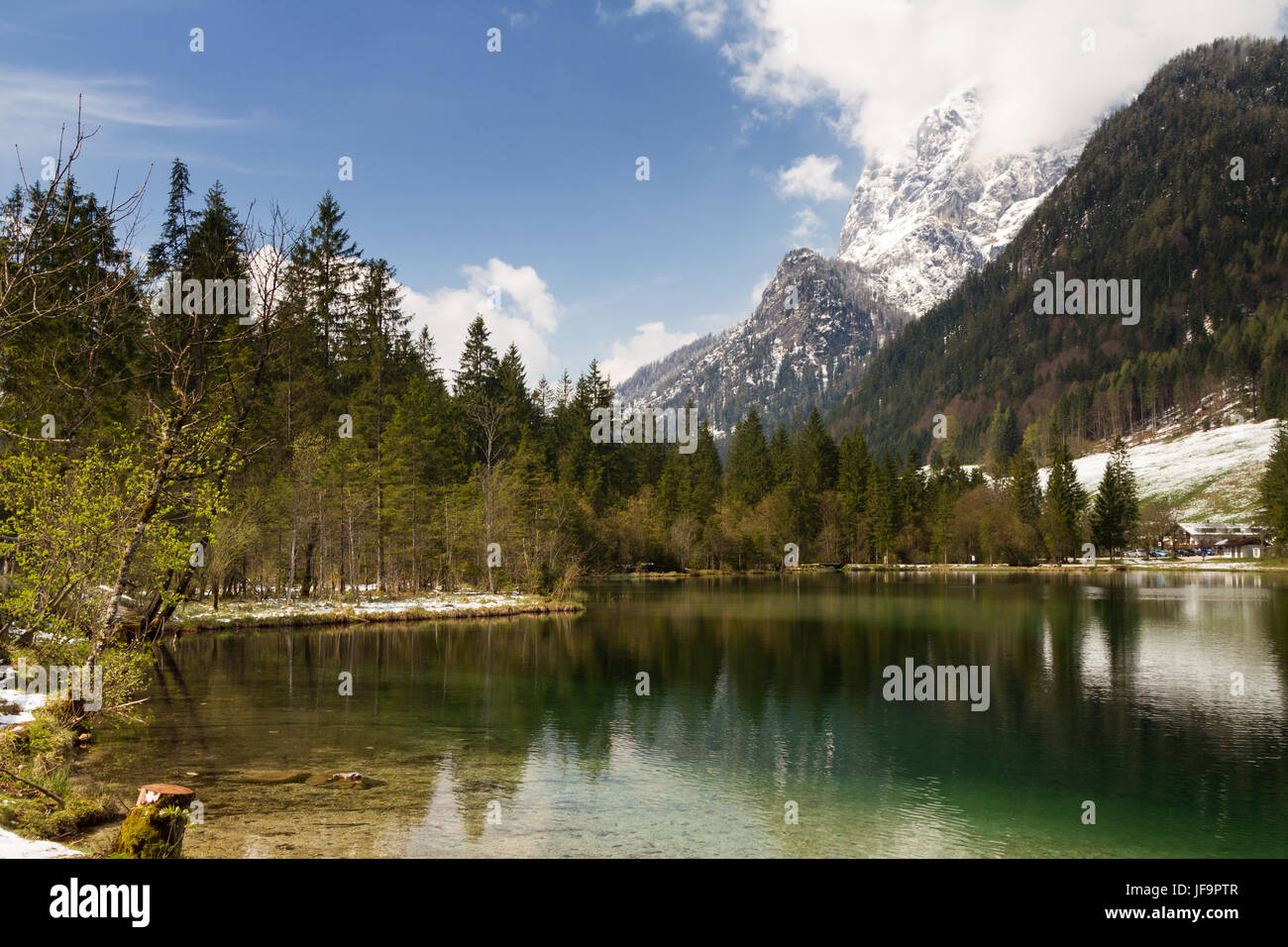 Lake Hintersee in the bavarian alps, Ramsau, Bavaria, Germany Stock ... Lake Hintersee in the bavarian alps, Ramsau, Bavaria, Germany Stock ...