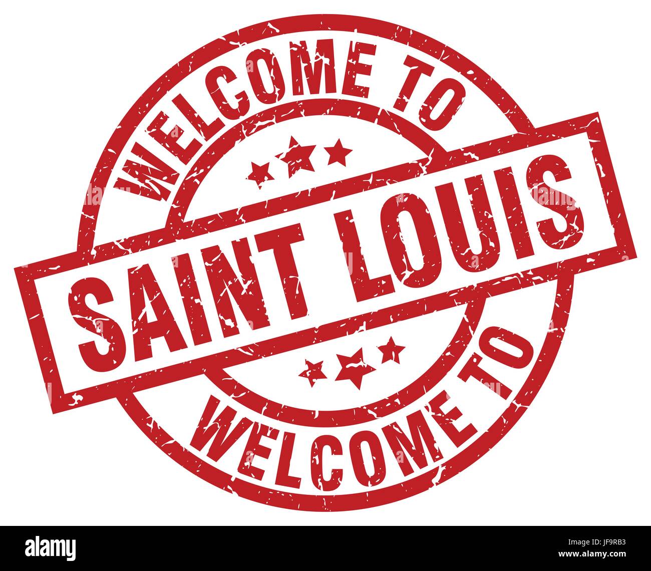 welcome to Saint Louis red stamp Stock Vector Image & Art - Alamy