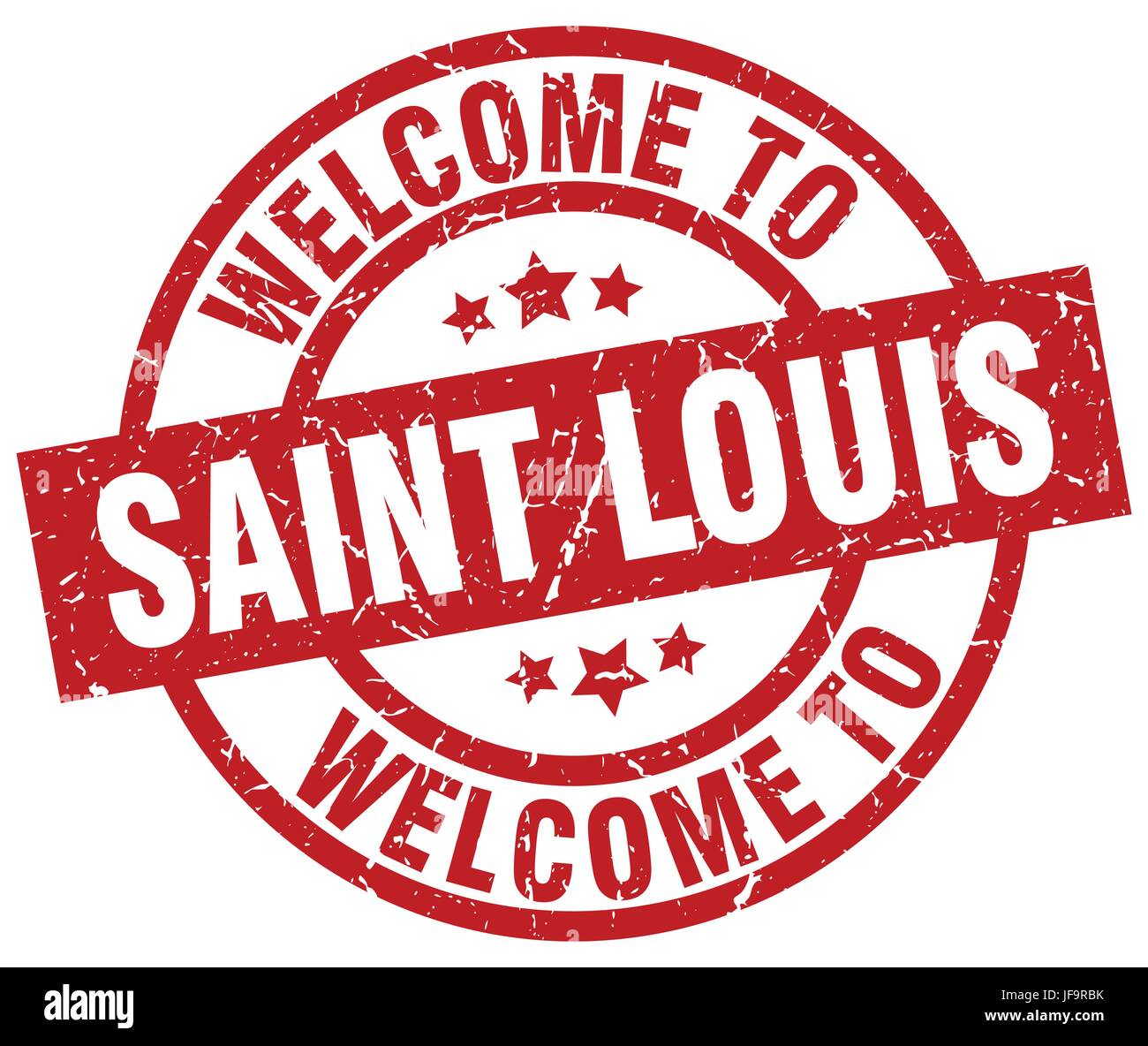 welcome to Saint Louis red stamp Stock Vector Image & Art - Alamy