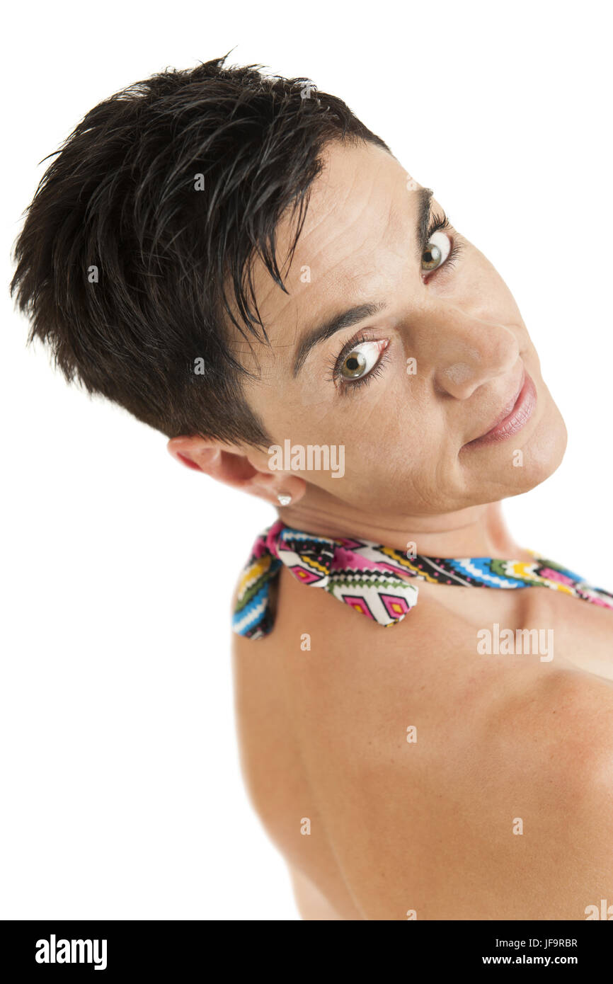 Shoulder look hi-res stock photography and images - Alamy