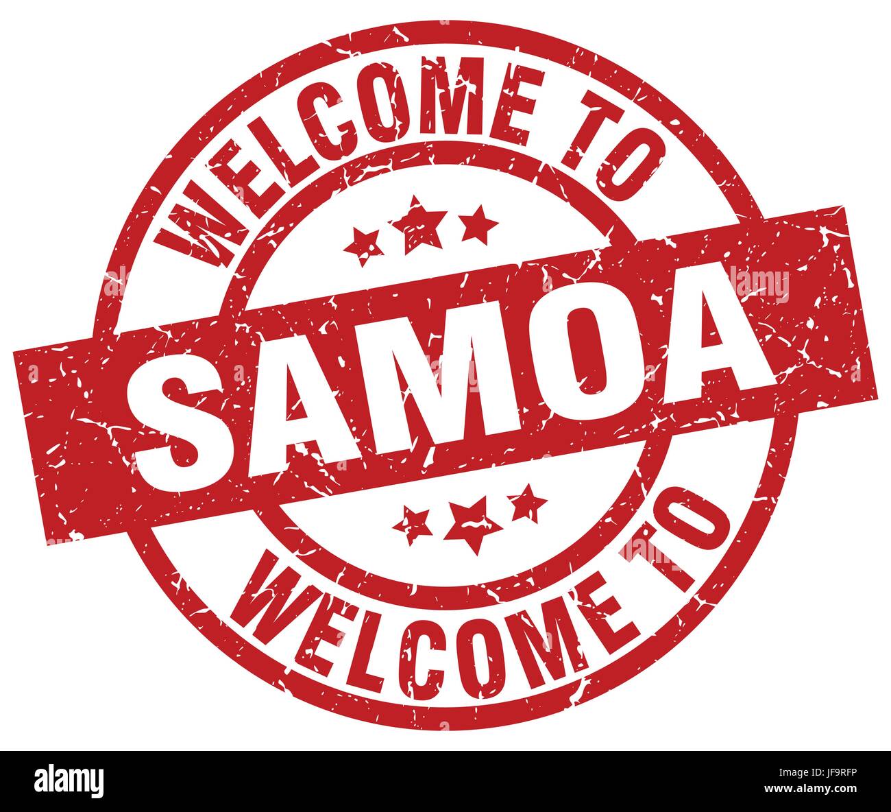 welcome to Samoa red stamp Stock Vector Image & Art - Alamy