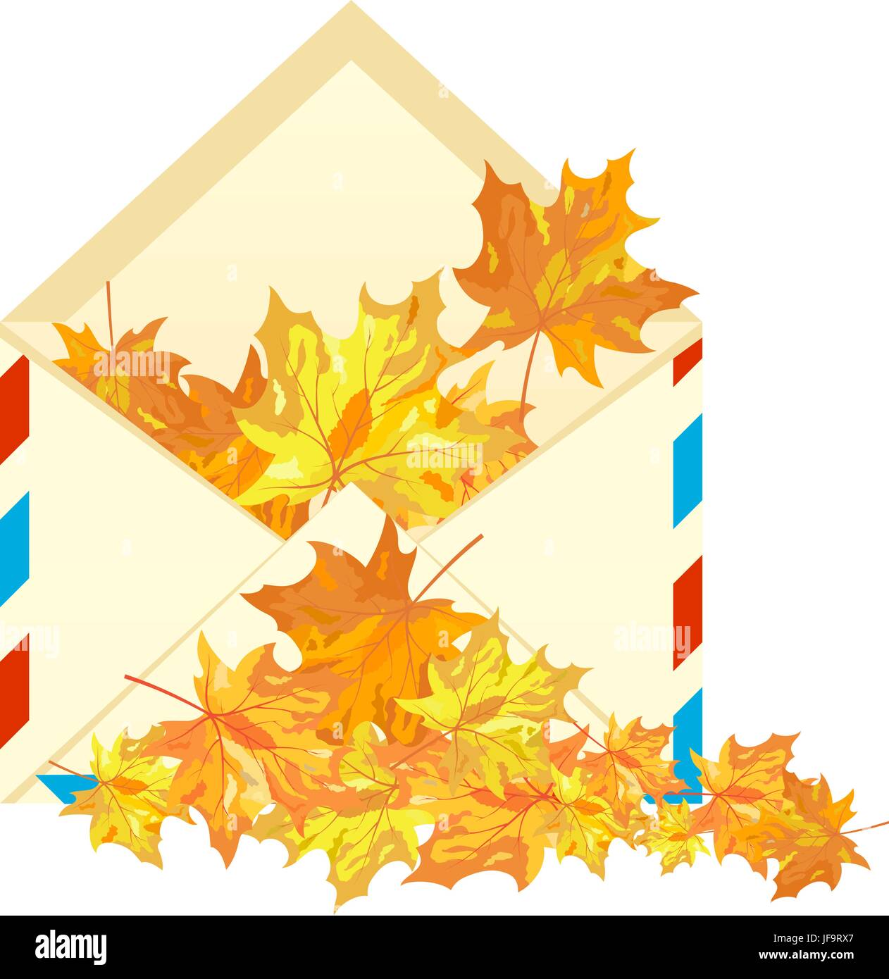 Autumn leaves texture nice Stock Vector Images - Alamy