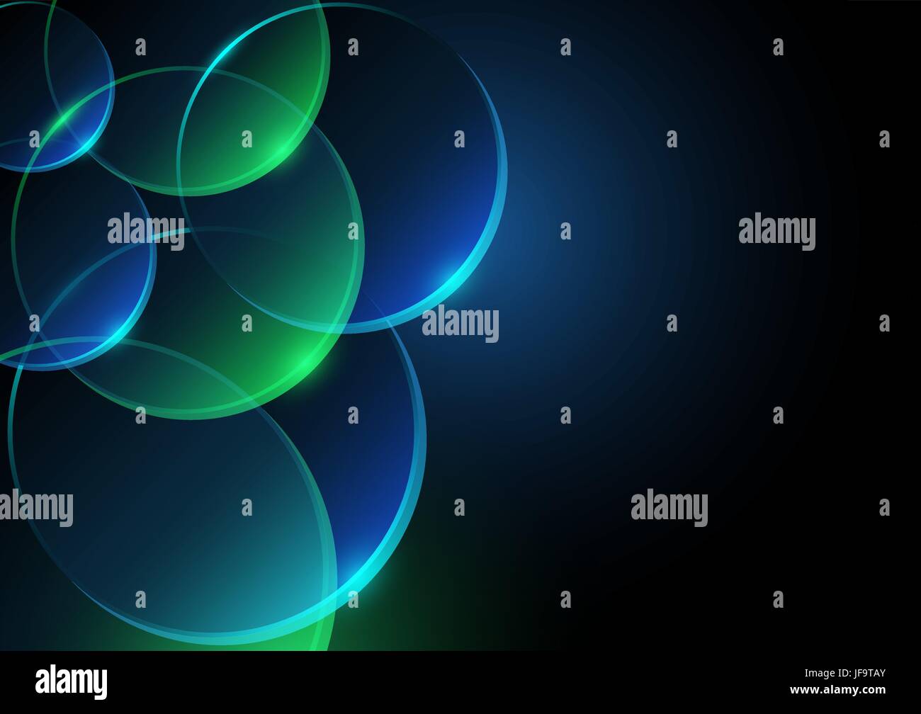 Abstract glass circles circle background Stock Vector Images - Alamy
